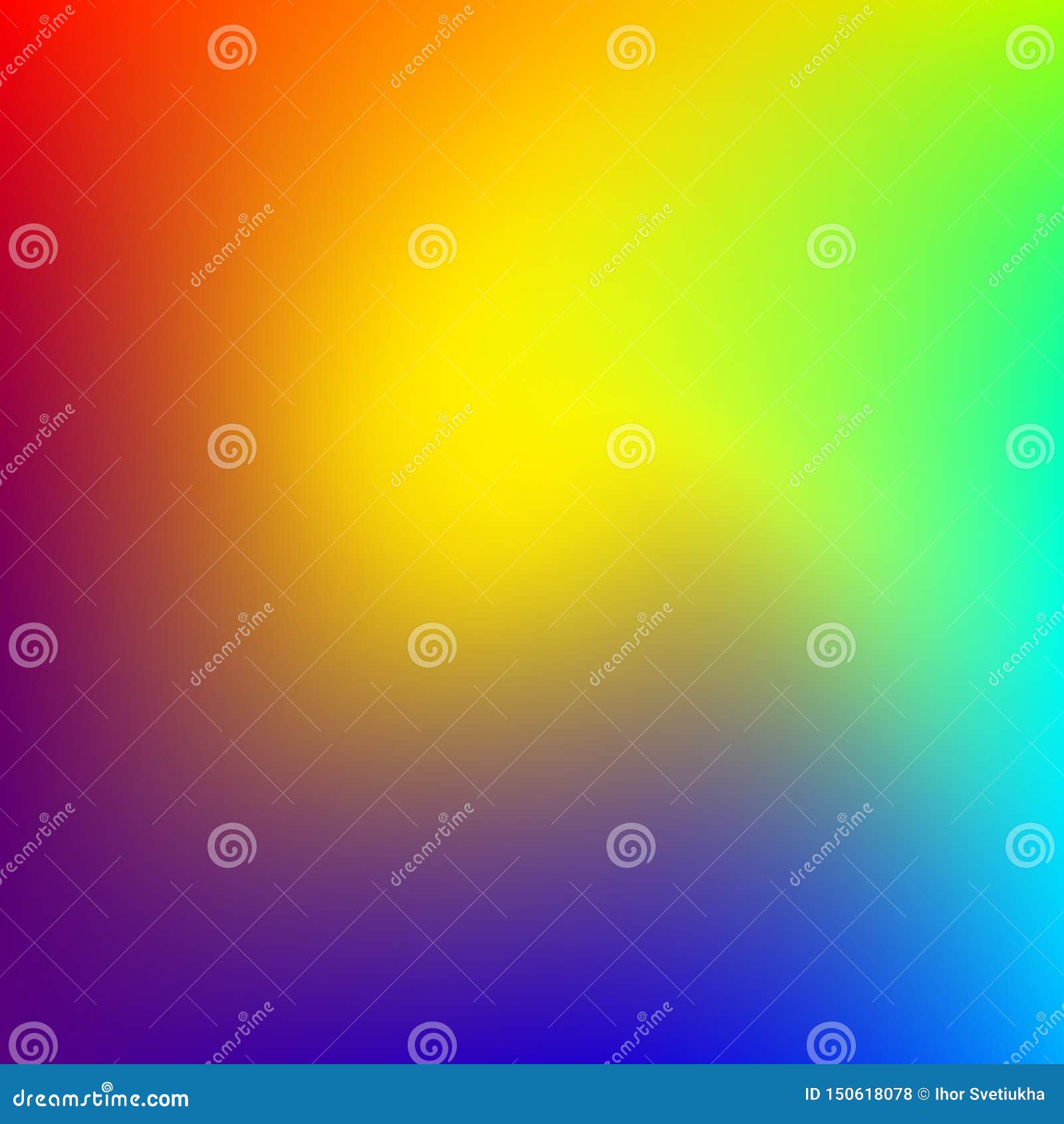 Abstract Blurred Gradient Mesh Background. Colorful Smooth Banner ...