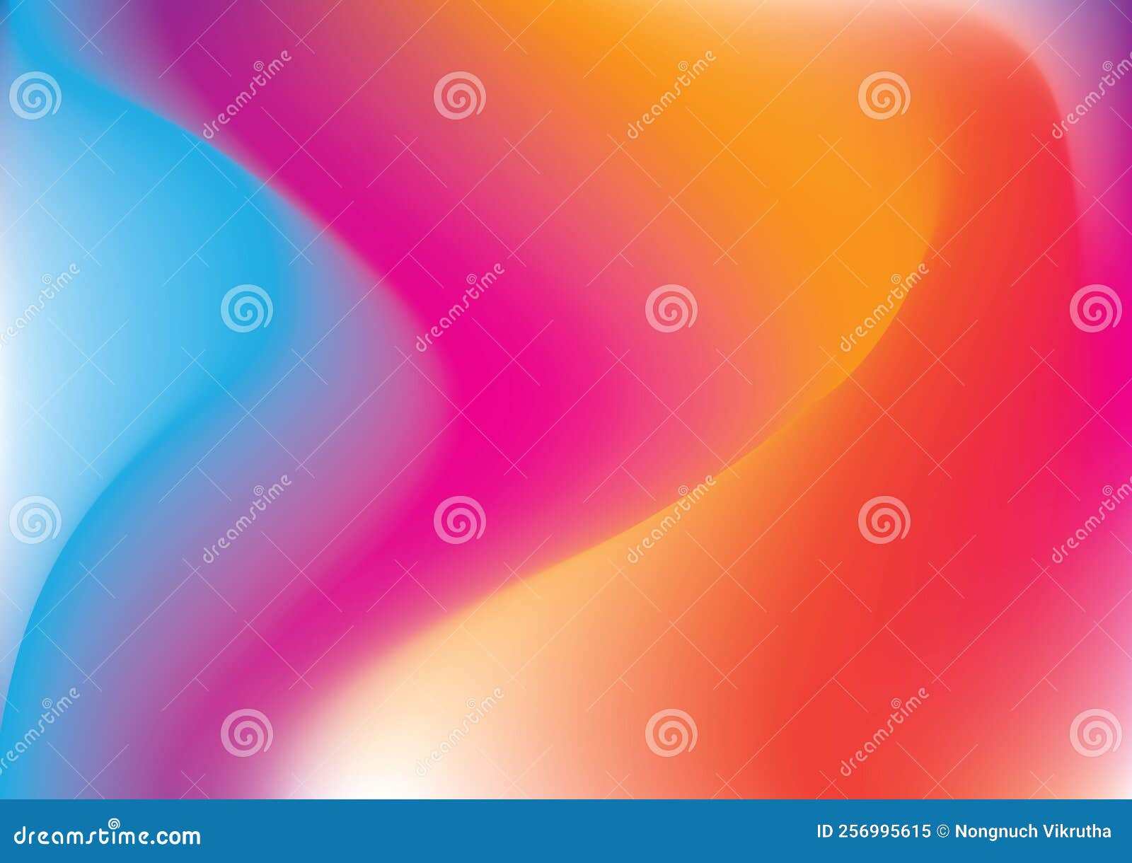 Abstract Blurred Gradient Mesh Colorful Rainbow Background. Mesh ...