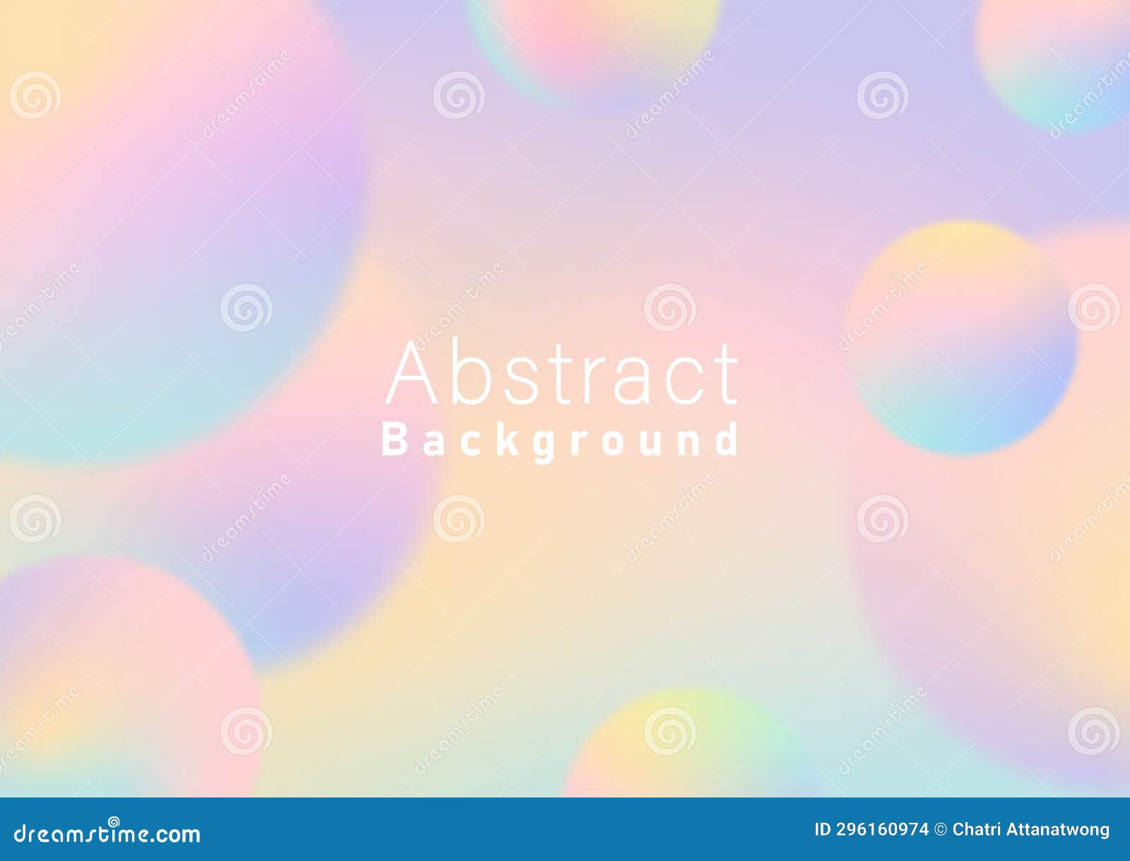 Abstract Blurred Gradient Pastel Color Background and Circle Shape ...