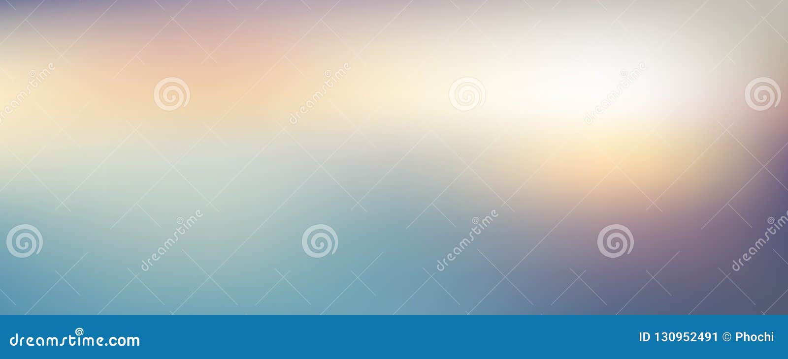 Abstract Blurred Gradient Twilight Background. Colorful Sky with Stock ...