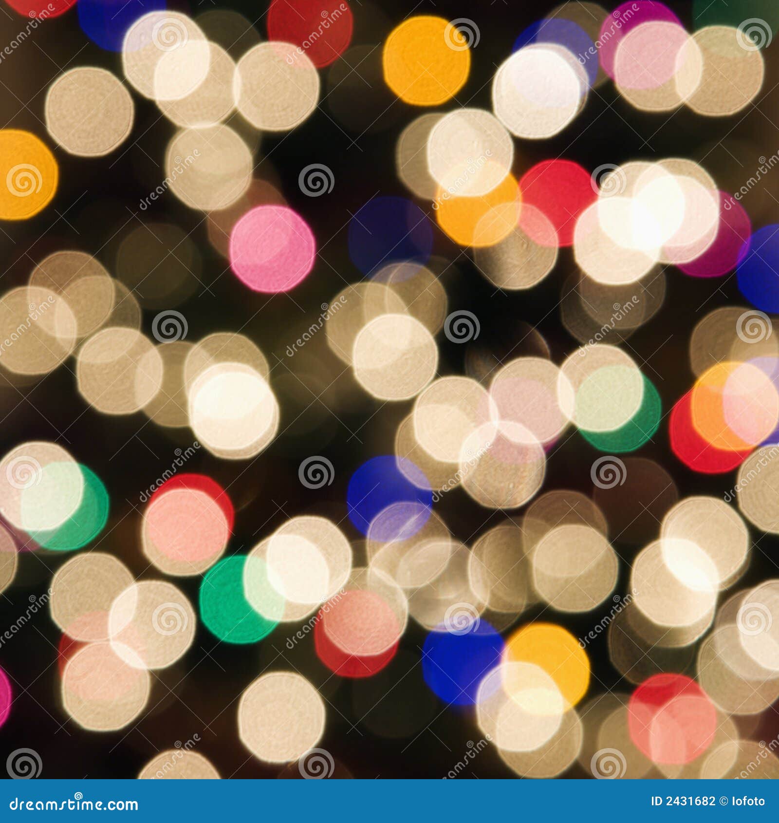 Abstract blurred lights. stock photo. Image of colors - 2431682