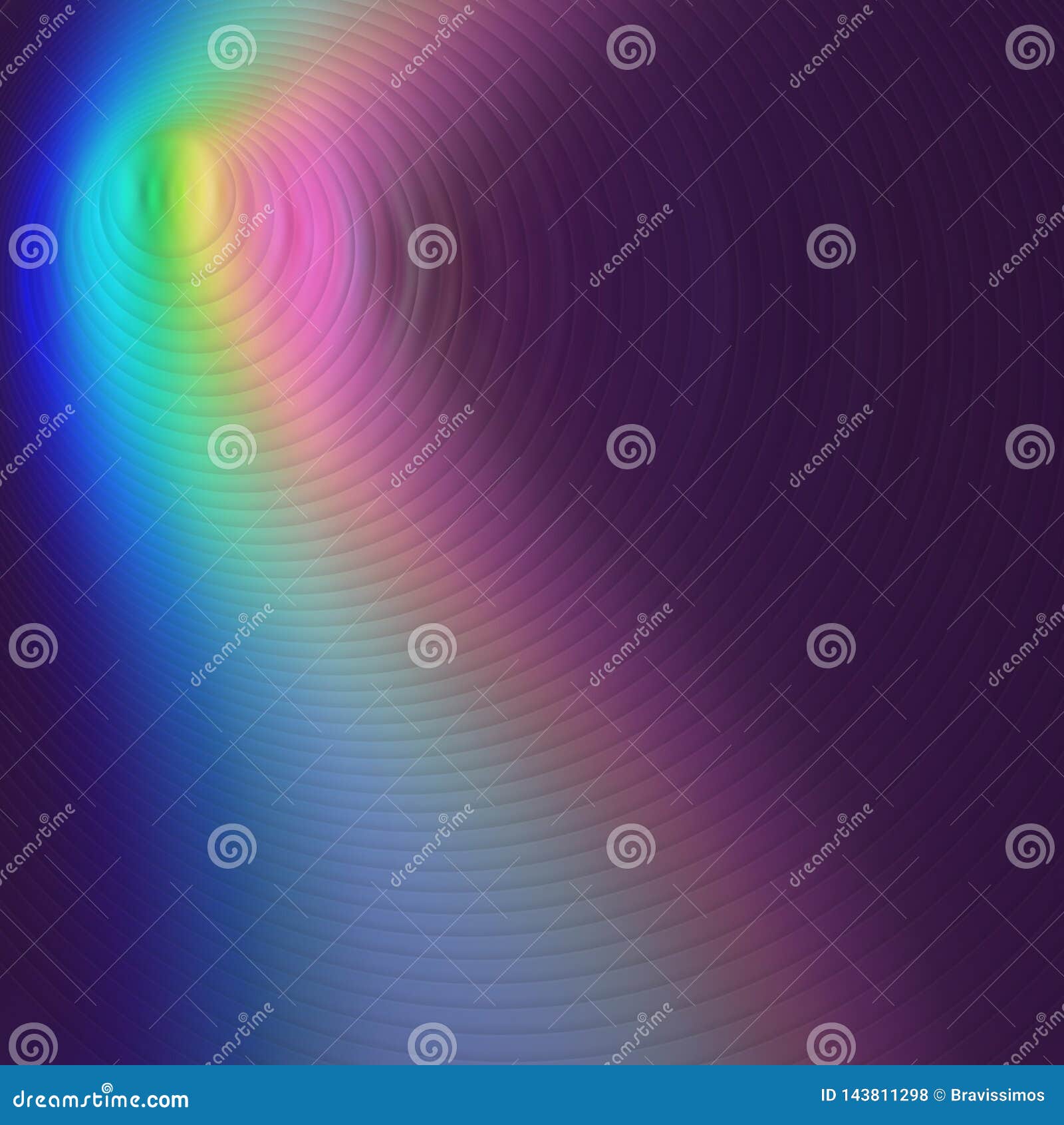 Abstract Blurred Neon Color Background. Blur Stock Illustration ...