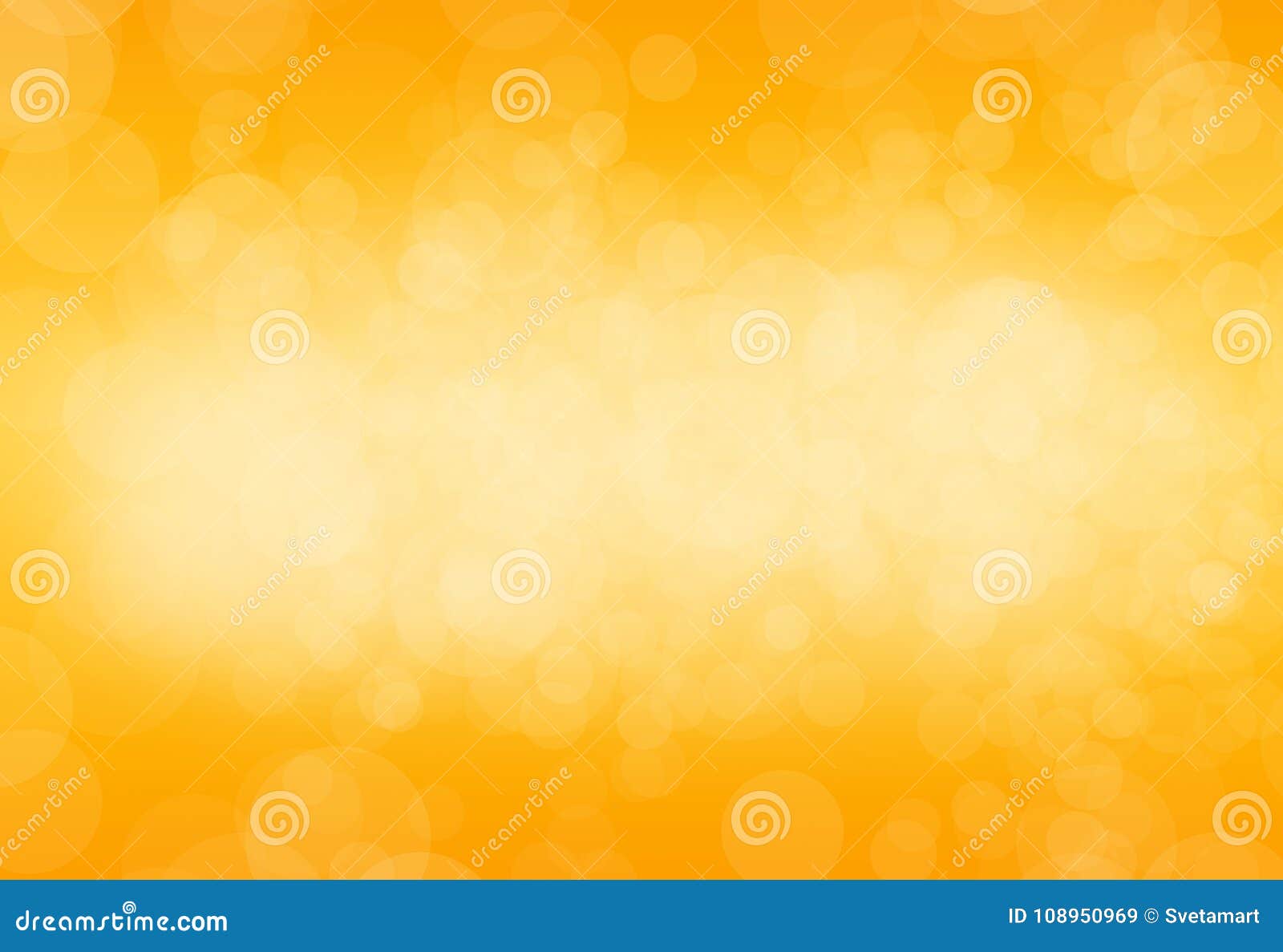 Abstract Blurred Ochre Yellow Tone Lights Background Stock Image ...