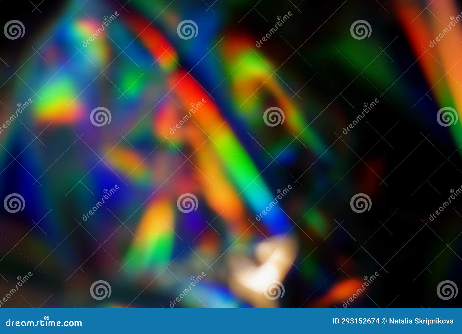 Abstract Blurred Rainbow Background. Stock Photo - Image of abstract ...