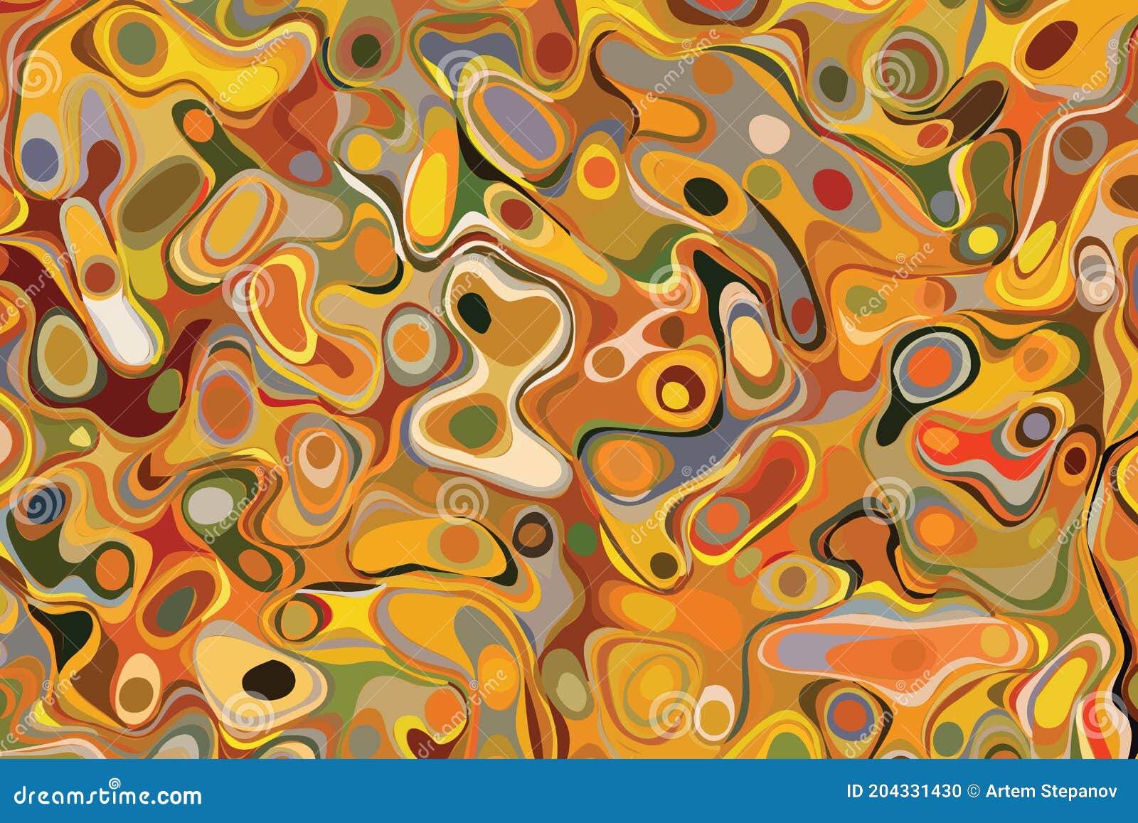 Abstract Blurred Random Background for Web Layout Stock Illustration ...