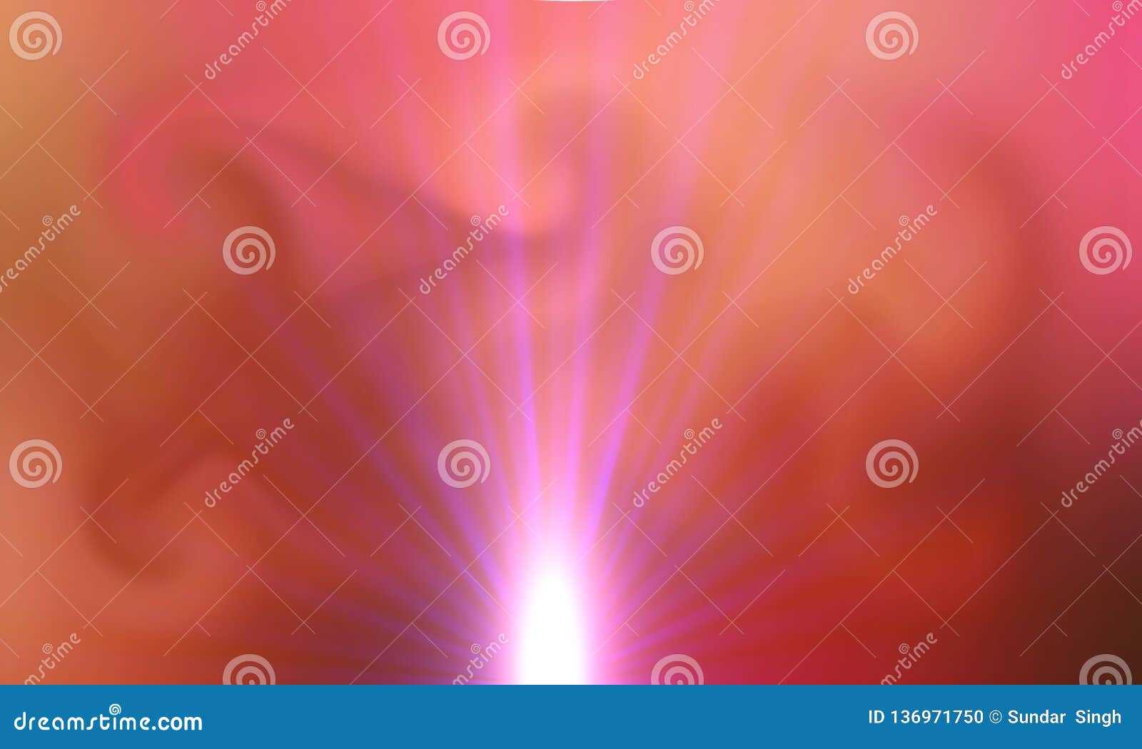 Abstract Blurred Rays of Light with Bright Gradient and Blur Effects ...
