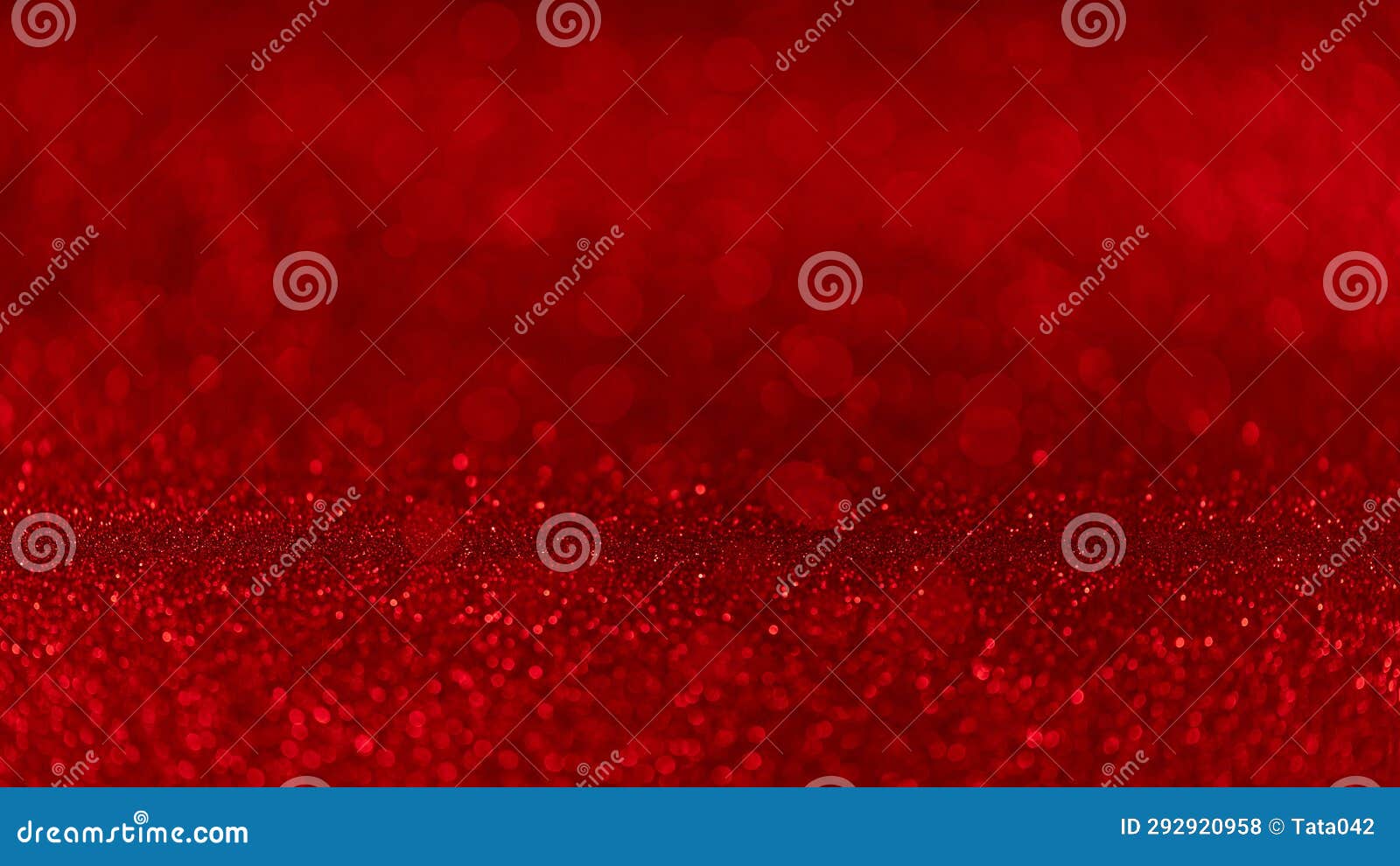 Abstract Blurred Red Magic Glitter Background with Copy Space. Empty ...
