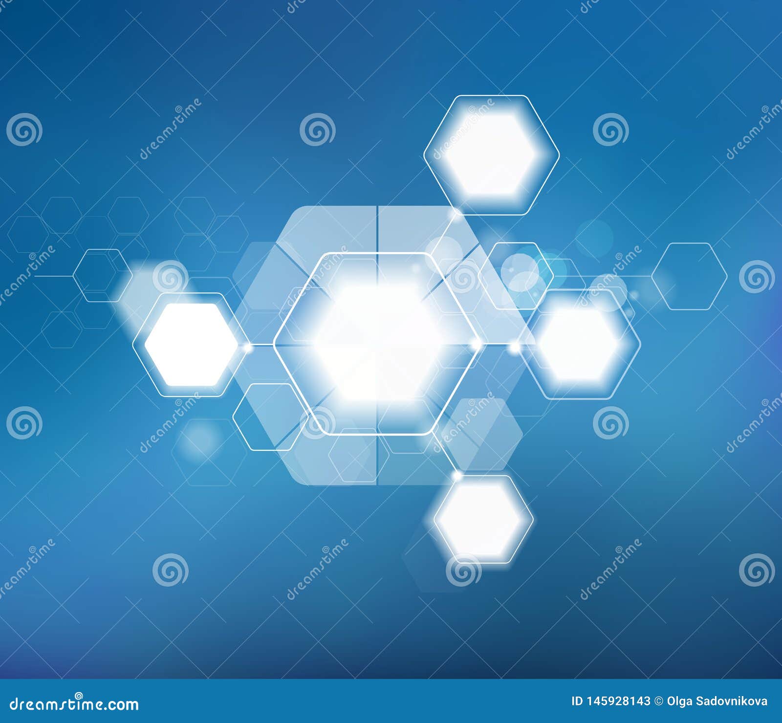 Abstract Blurred Science Background Stock Vector - Illustration of ...