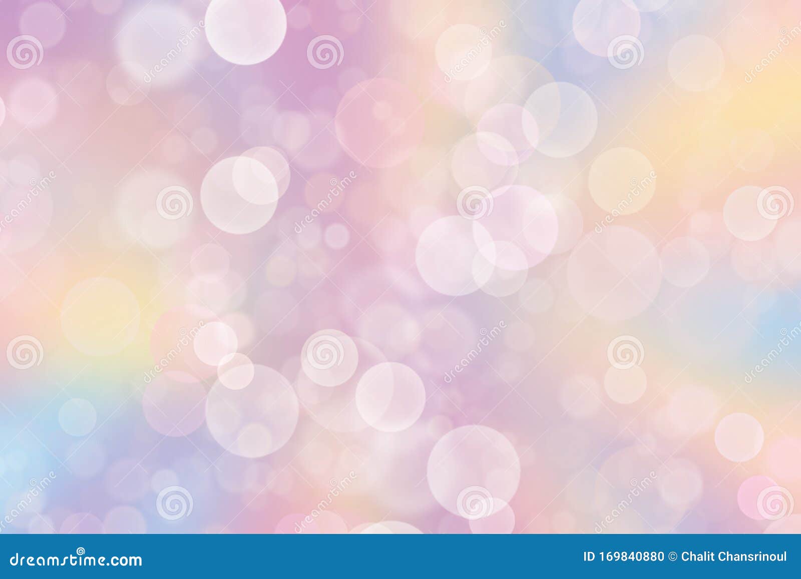 Soft Focus Abstract Painting Background. Blue Colors With Gold Glitter ...