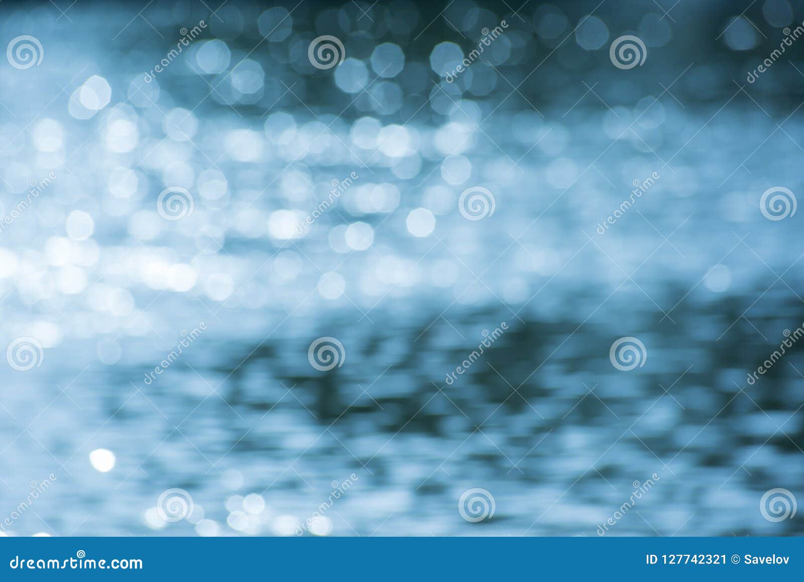 Abstract Blurred Water Background with Bokeh Stock Image - Image of ...