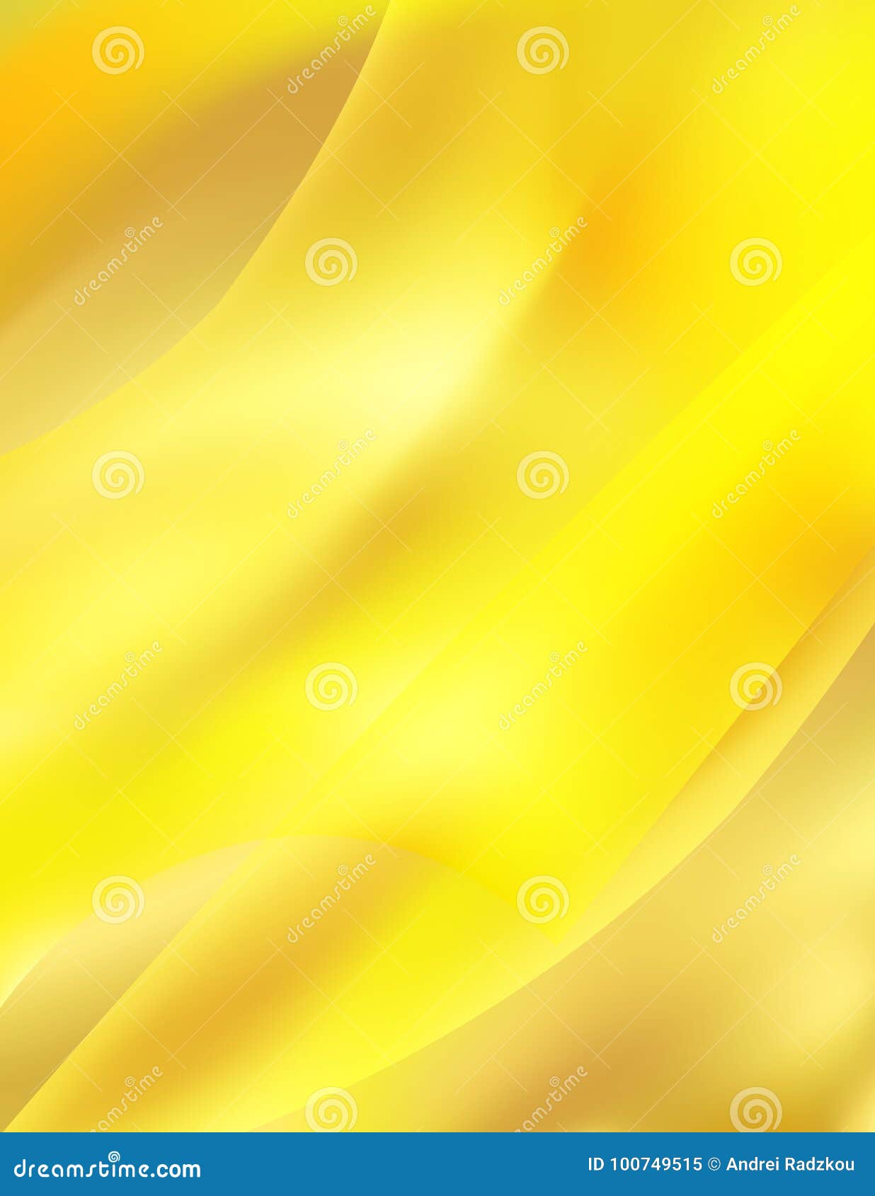 Blurred Yellow Background. Vector Pattern Stock Vector - Illustration ...