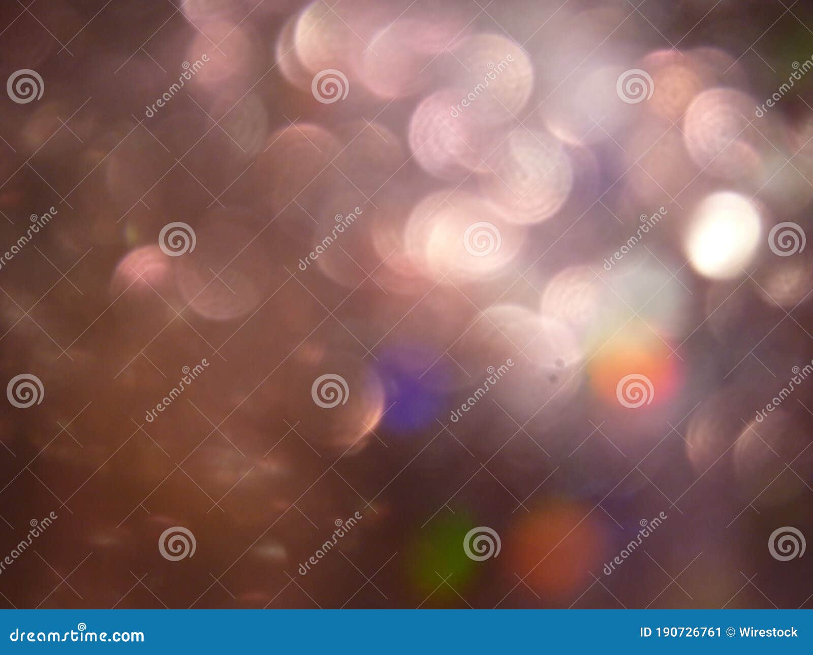 Abstract Blurry Background with Round Lens Flare Stock Image - Image of ...
