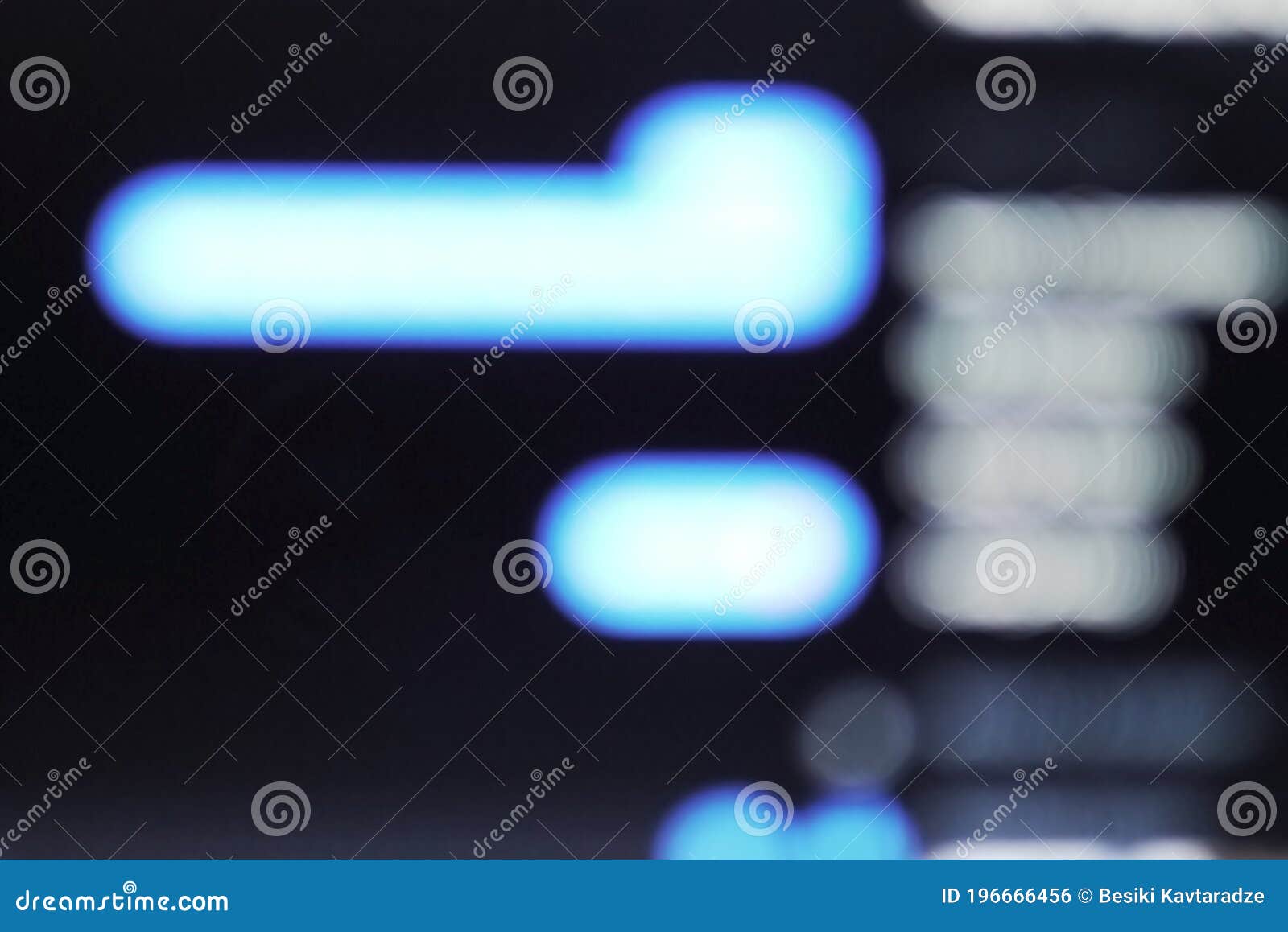 Abstract Blurry Colorful Object. Abstract Background. Stock Photo ...