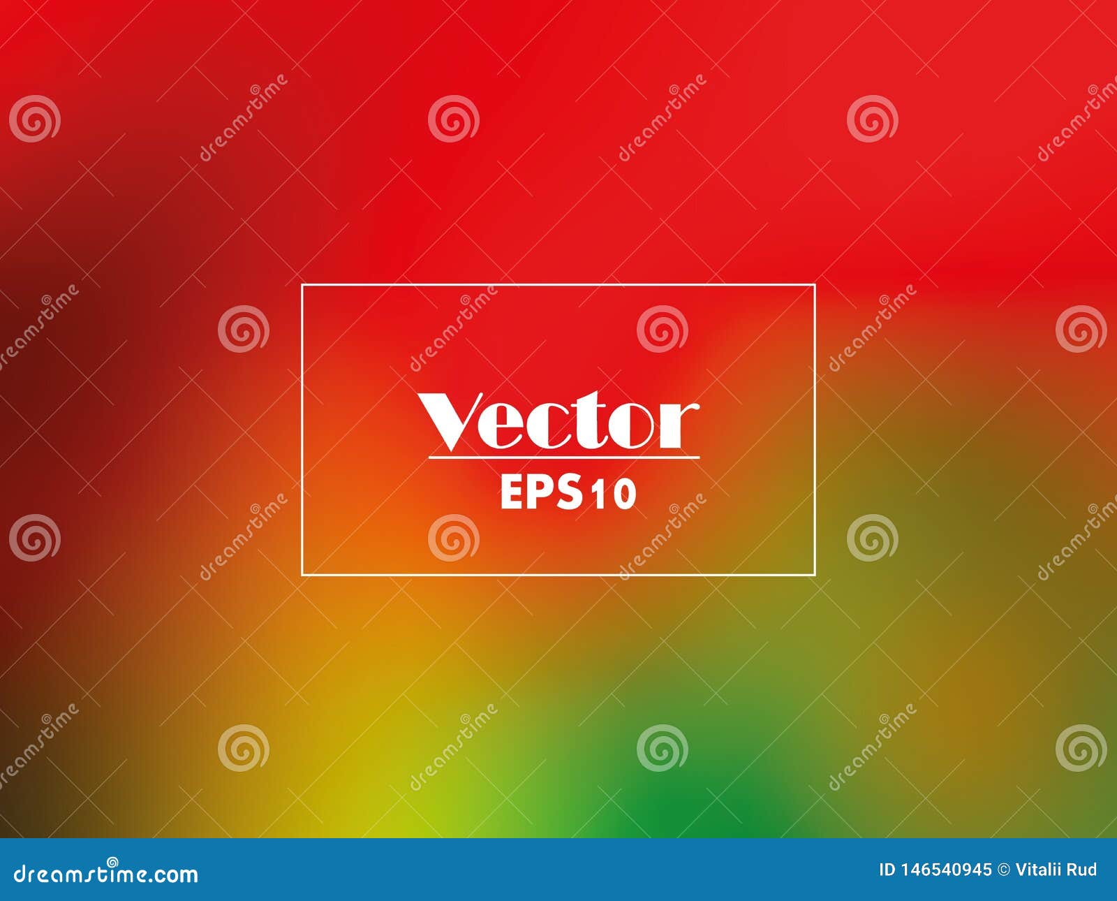 Vector Red-green Gradient Abstract Background Stock Vector ...