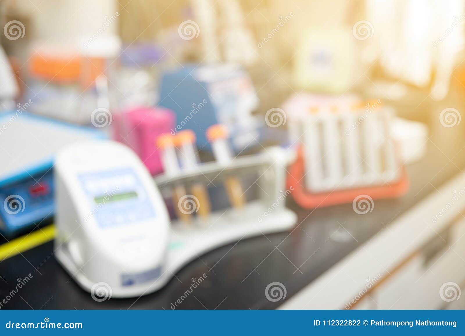 Abstract Blurry of Lab Experiments Stock Photo - Image of genetics ...