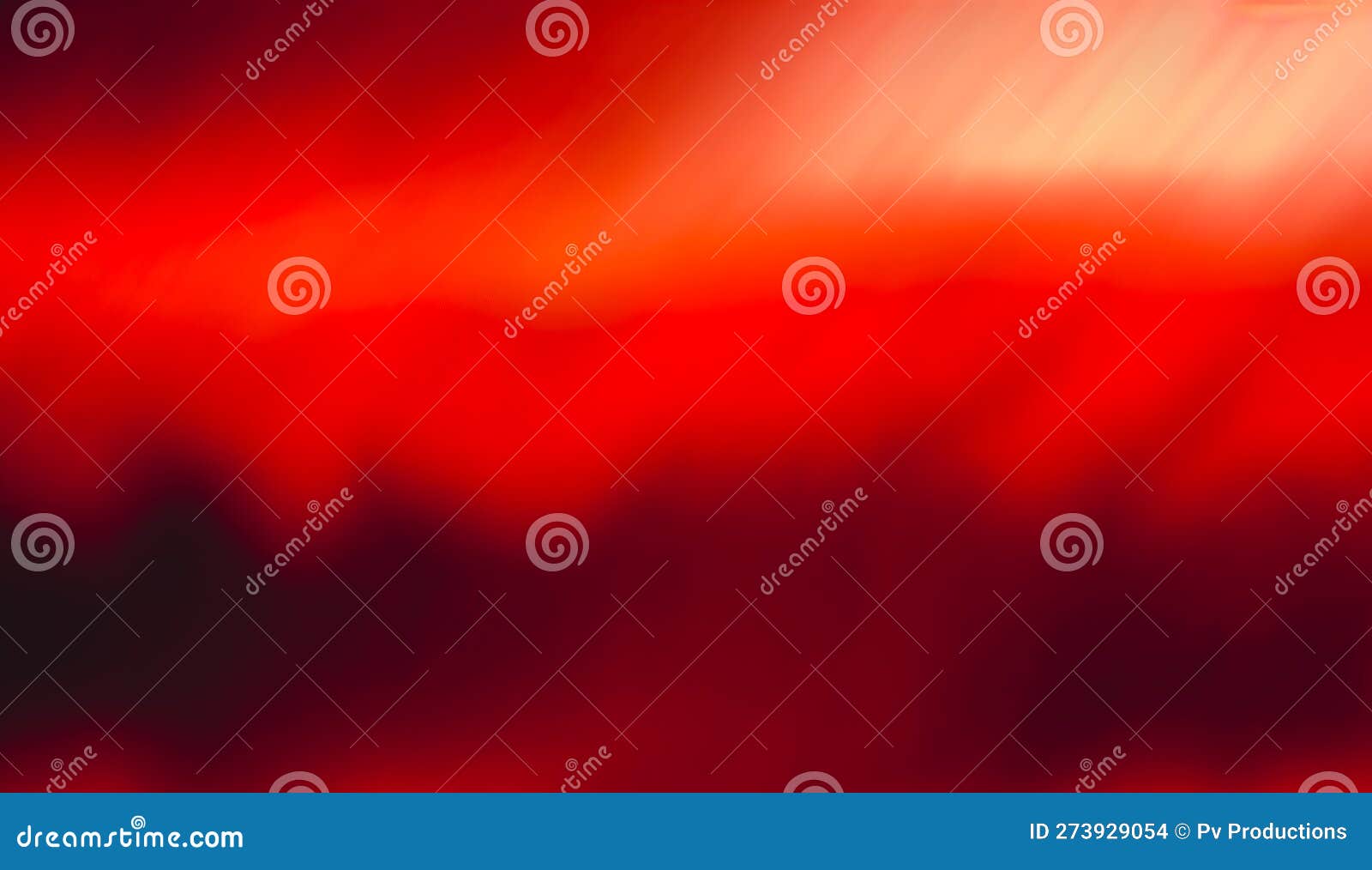 Abstract Blurry Smooth Image of Red Color, Generative AI. Stock ...