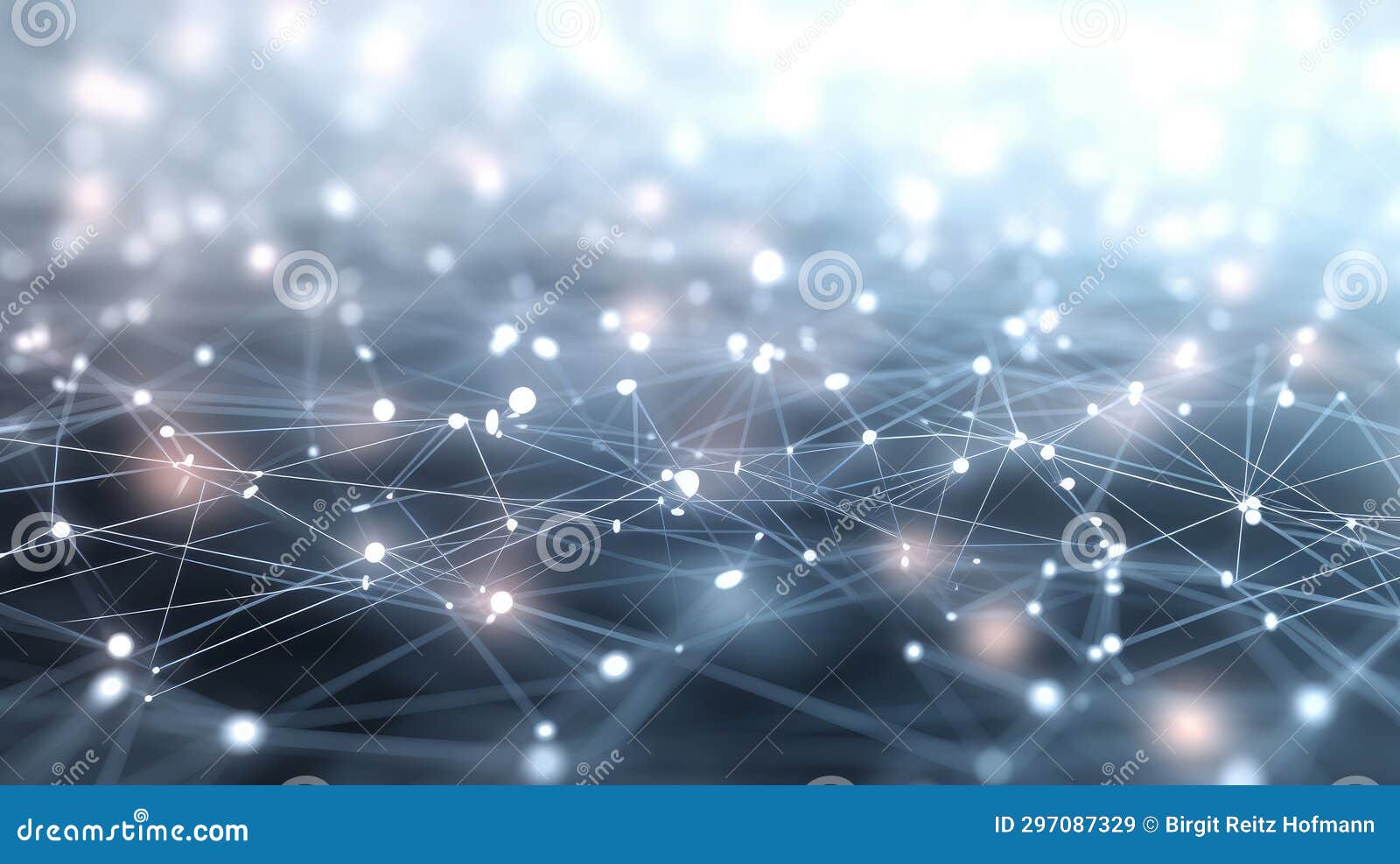 Abstract Blurry Technology Big Data Digital Background Stock Image ...
