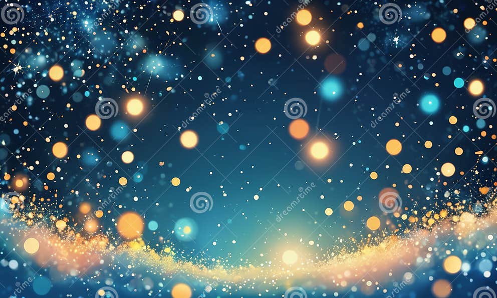 Abstract Boding Bo Lights Background Stock Illustration - Illustration ...