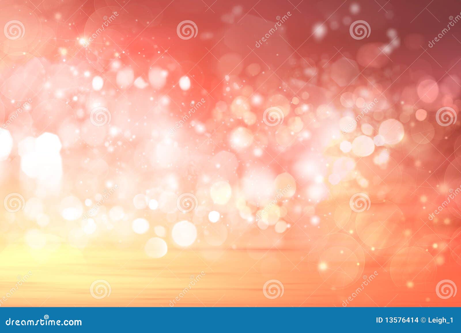 Abstract Bokeh Background of Holiday Lights Stock Illustration ...