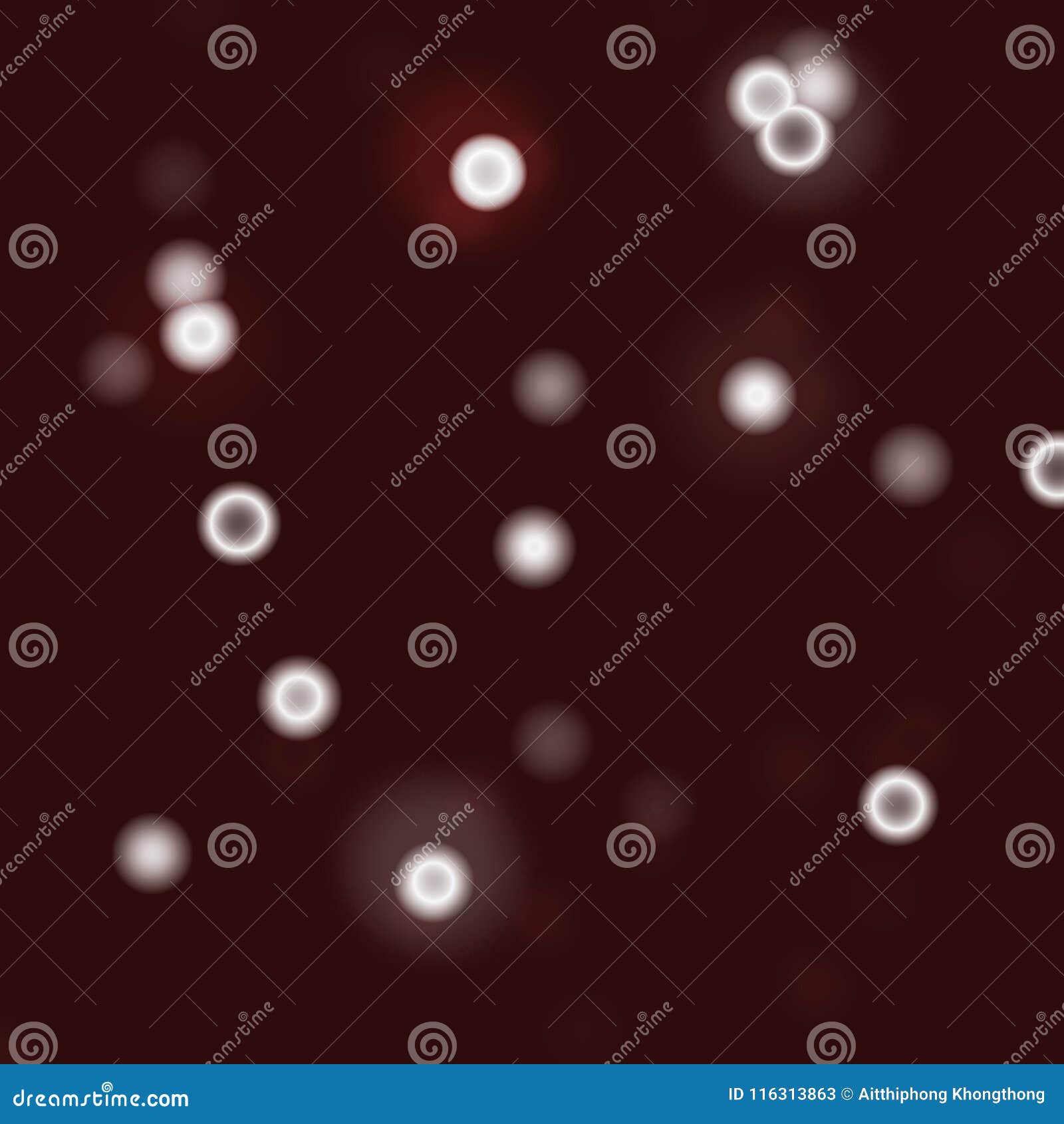 Abstract Bokeh Dark Brown Light Effect Background. Stock Illustration ...