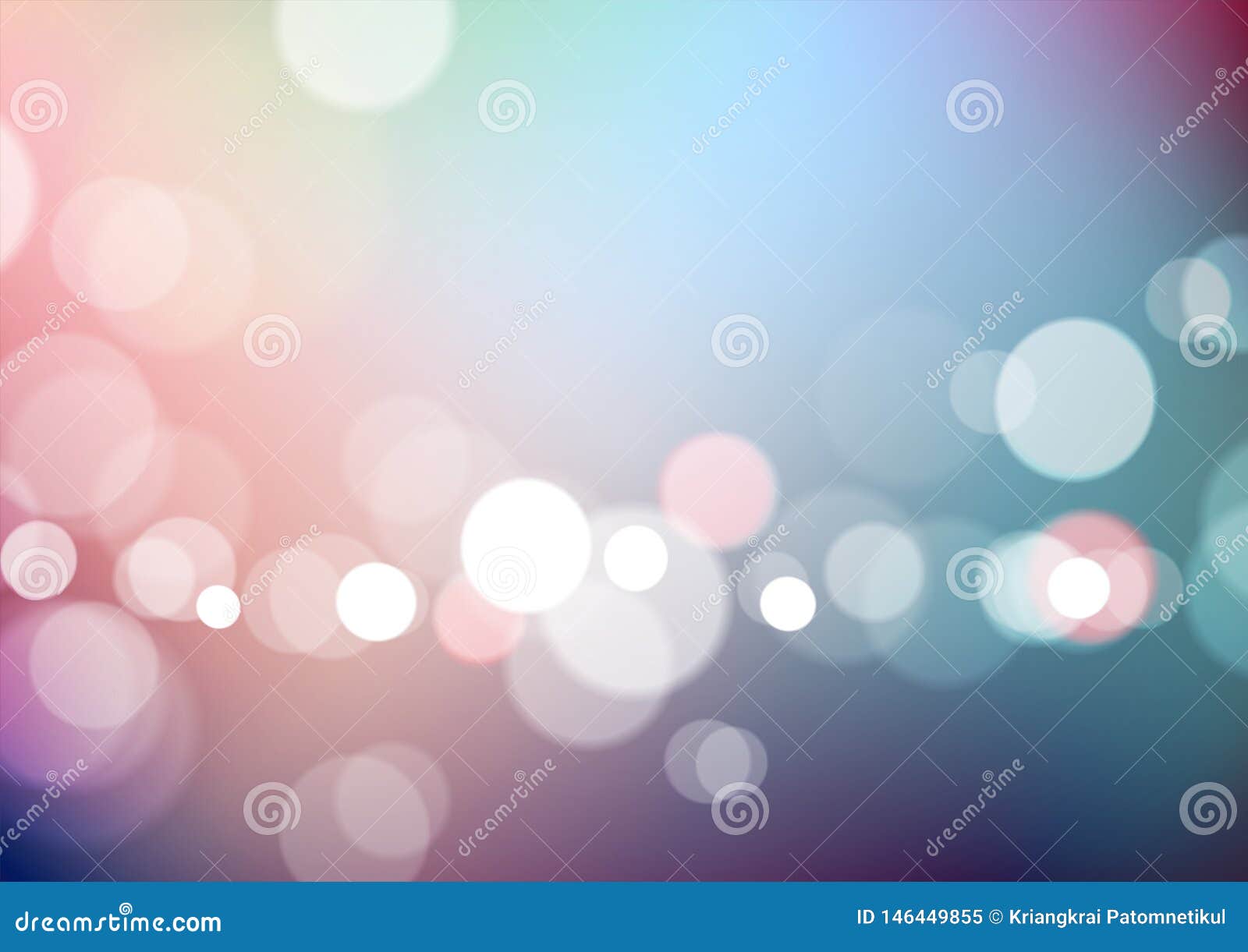 Abstract Bokeh Light on Colors Background Stock Vector - Illustration ...
