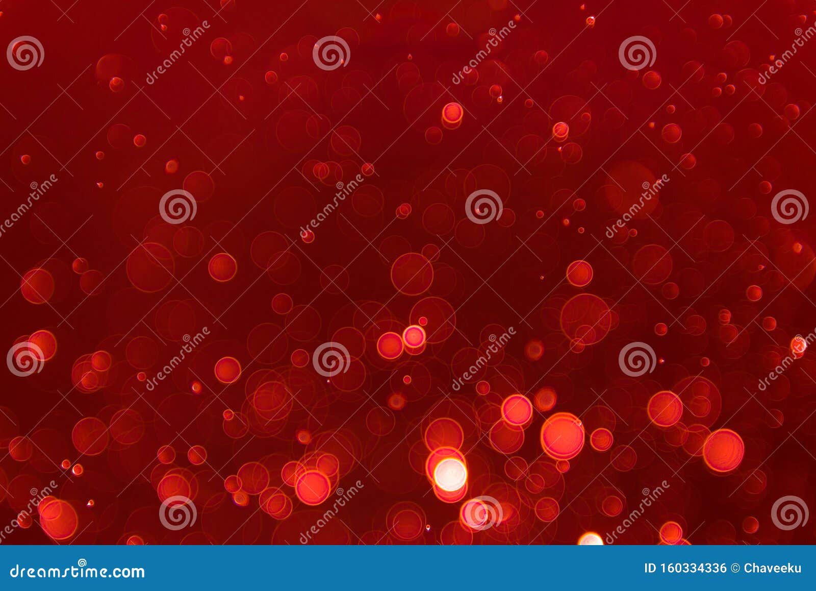 Abstract Sparkle Bokeh Light Effect With Red Background Abstract Bokeh