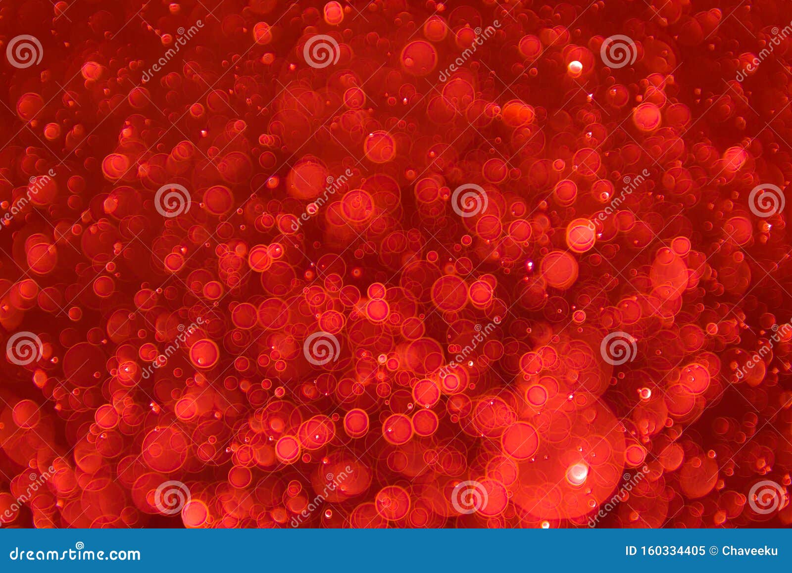 Abstract Sparkle Bokeh Light Effect With Red Background Abstract Bokeh