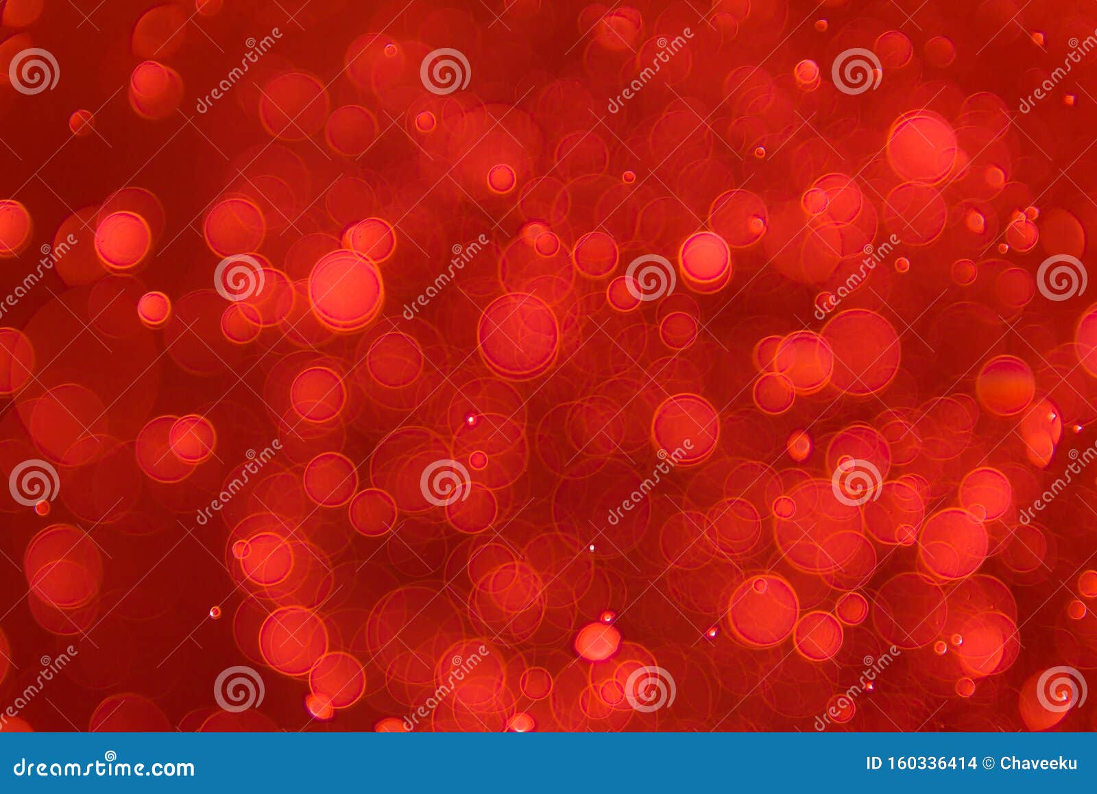 Abstract Sparkle Bokeh Light Effect With Red Background Abstract Bokeh