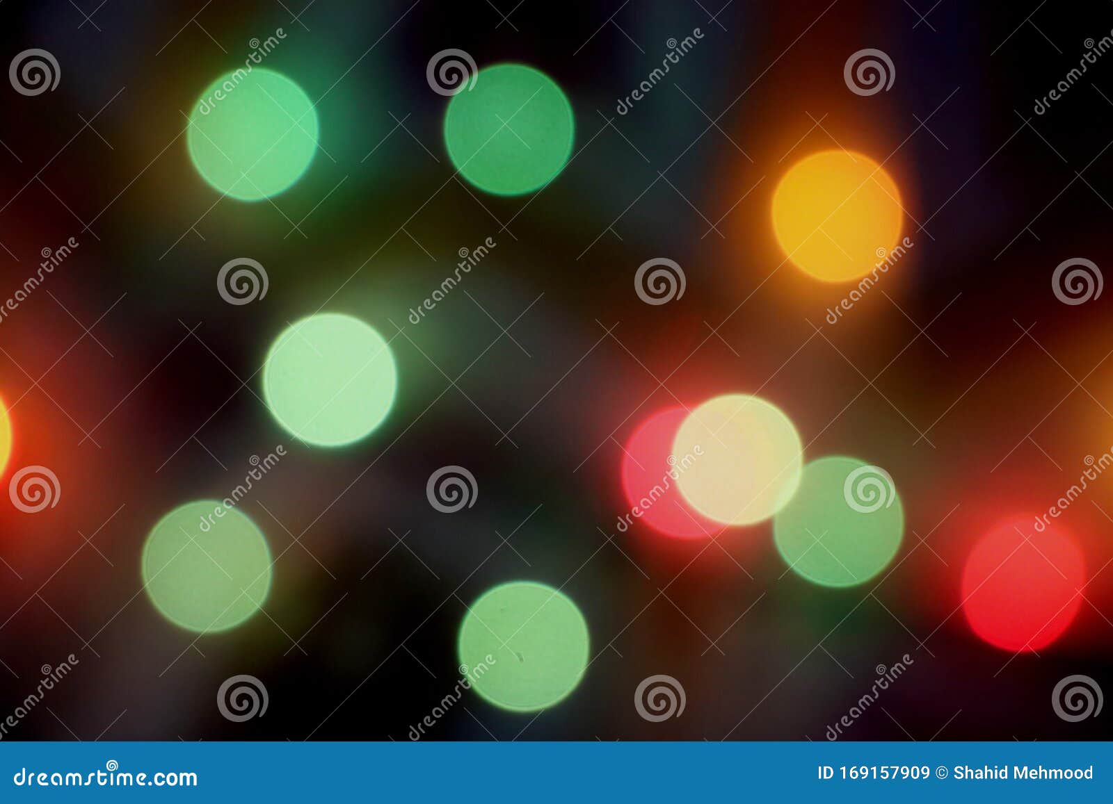 Abstract Bokeh Lights in Birthday Party Background, Blurred Background ...