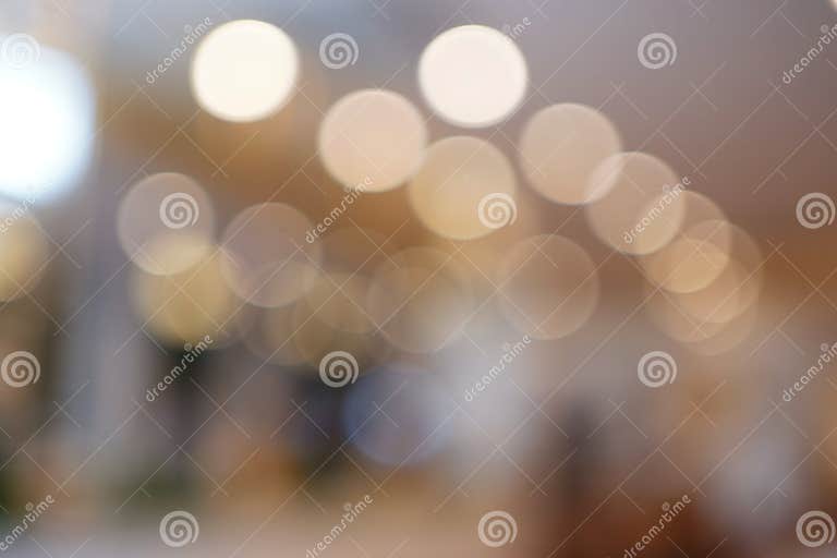 Abstract Bokeh Lights with Soft Light Background. Blur Wall Stock Photo ...
