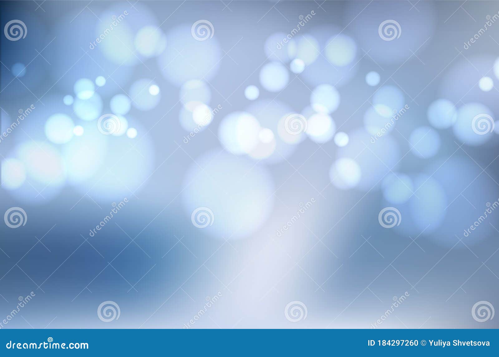 Abstract Bokeh Lights with Soft Light Background Illustration Stock ...
