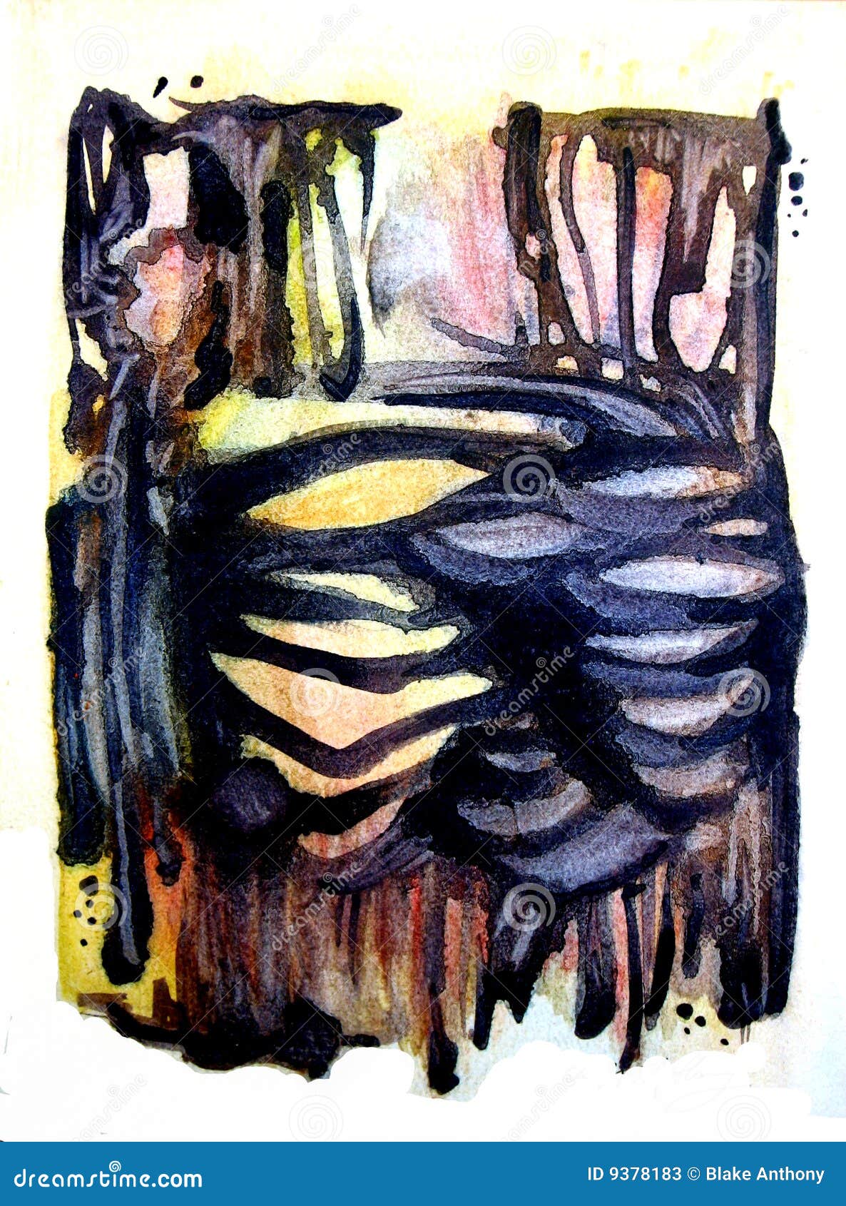 Abstract Bones and Background Stock Illustration - Illustration of grip ...