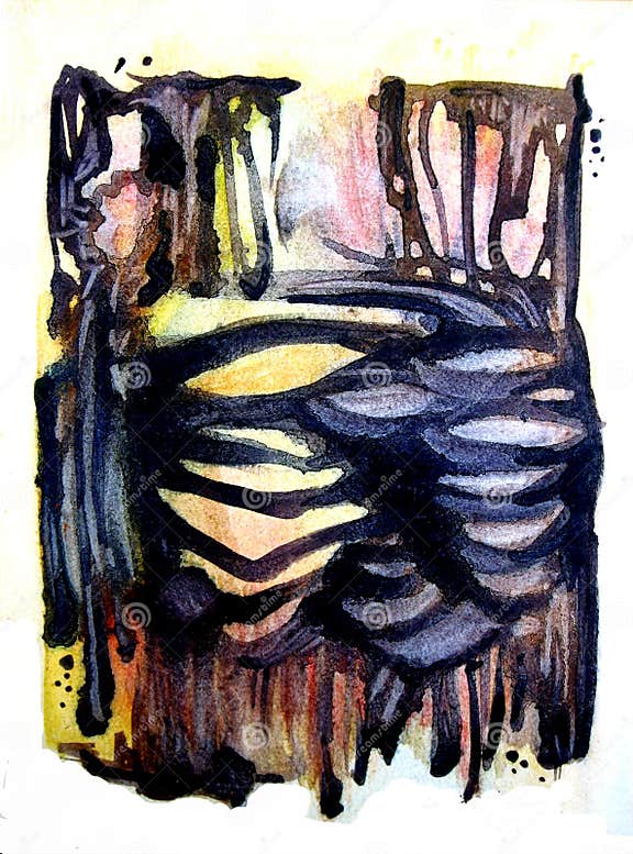 Abstract Bones and Background Stock Illustration - Illustration of grip ...