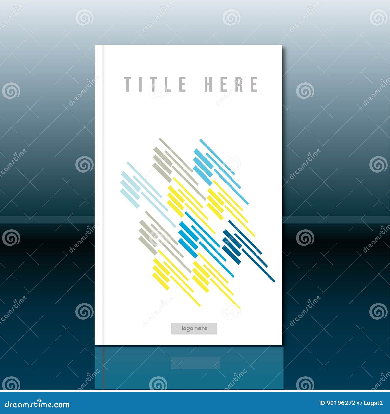 Abstract Book Cover Design Template Stock Vector - Illustration of ...