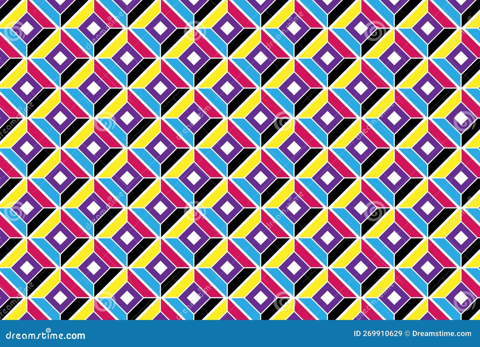 Abstract Book Cover Square Repeat Pattern Design. Stock Vector ...