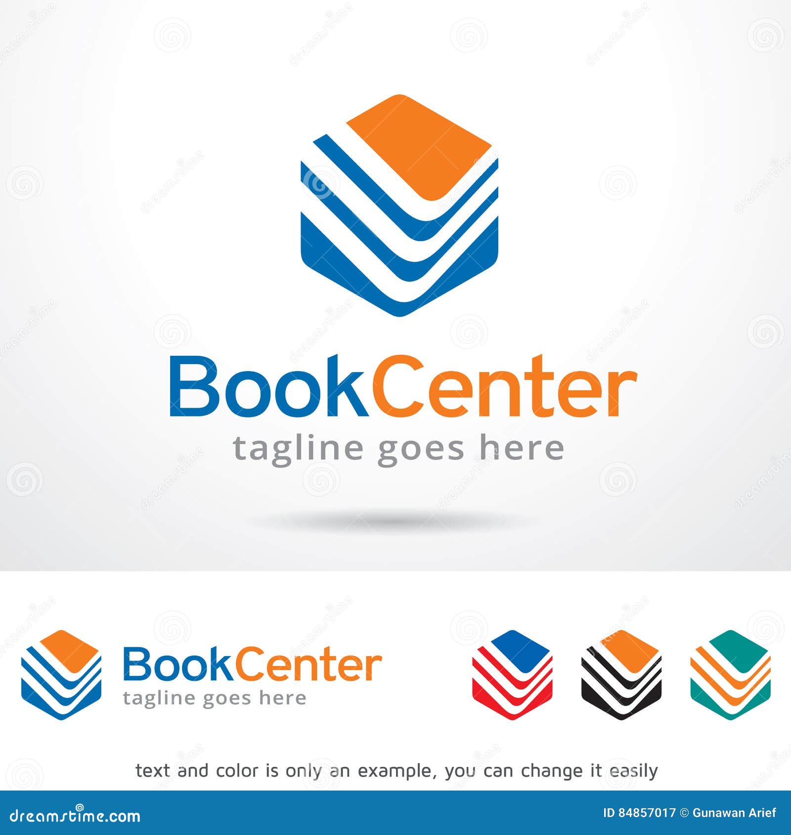 Abstract Book Logo Template Design Vector Stock Vector - Illustration ...