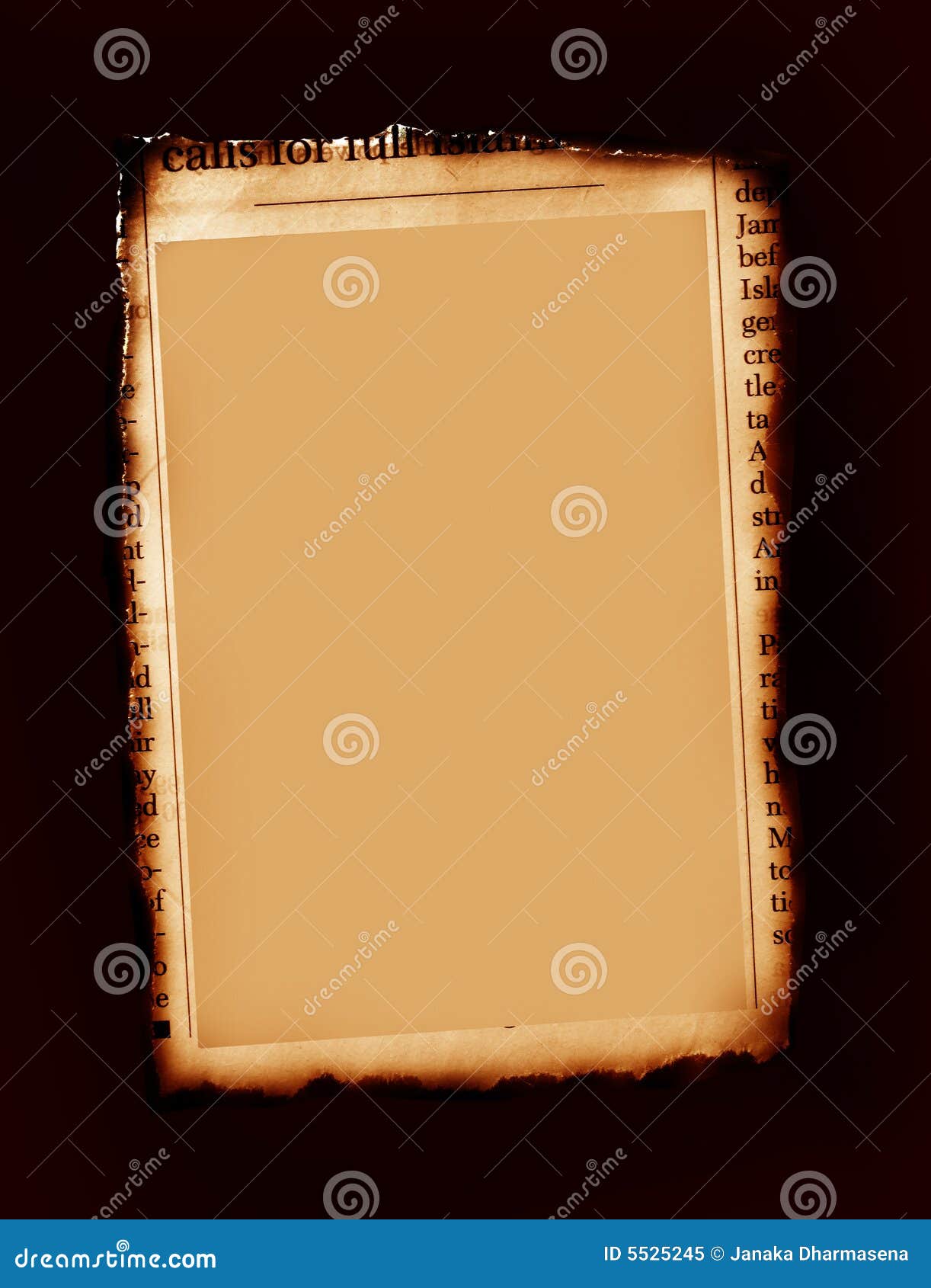 Newspaper Border Stock Photography | CartoonDealer.com #668504