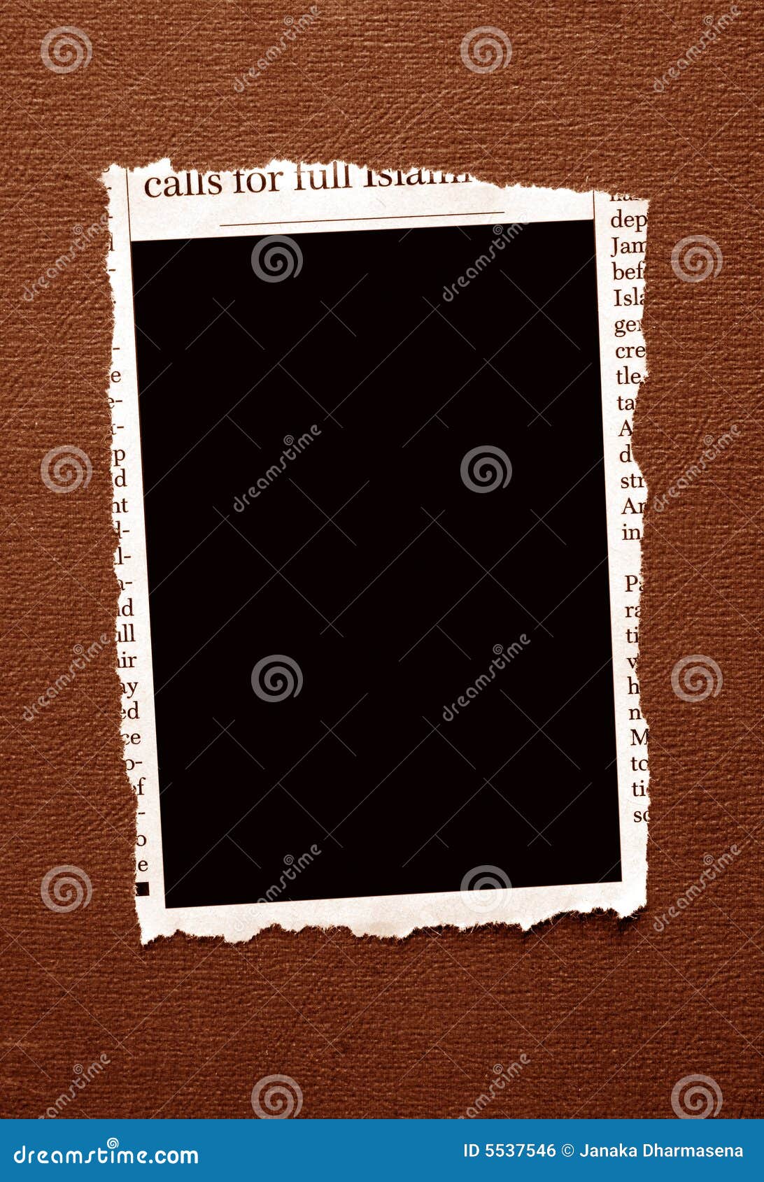 Newspaper Border Stock Photo | CartoonDealer.com #617460