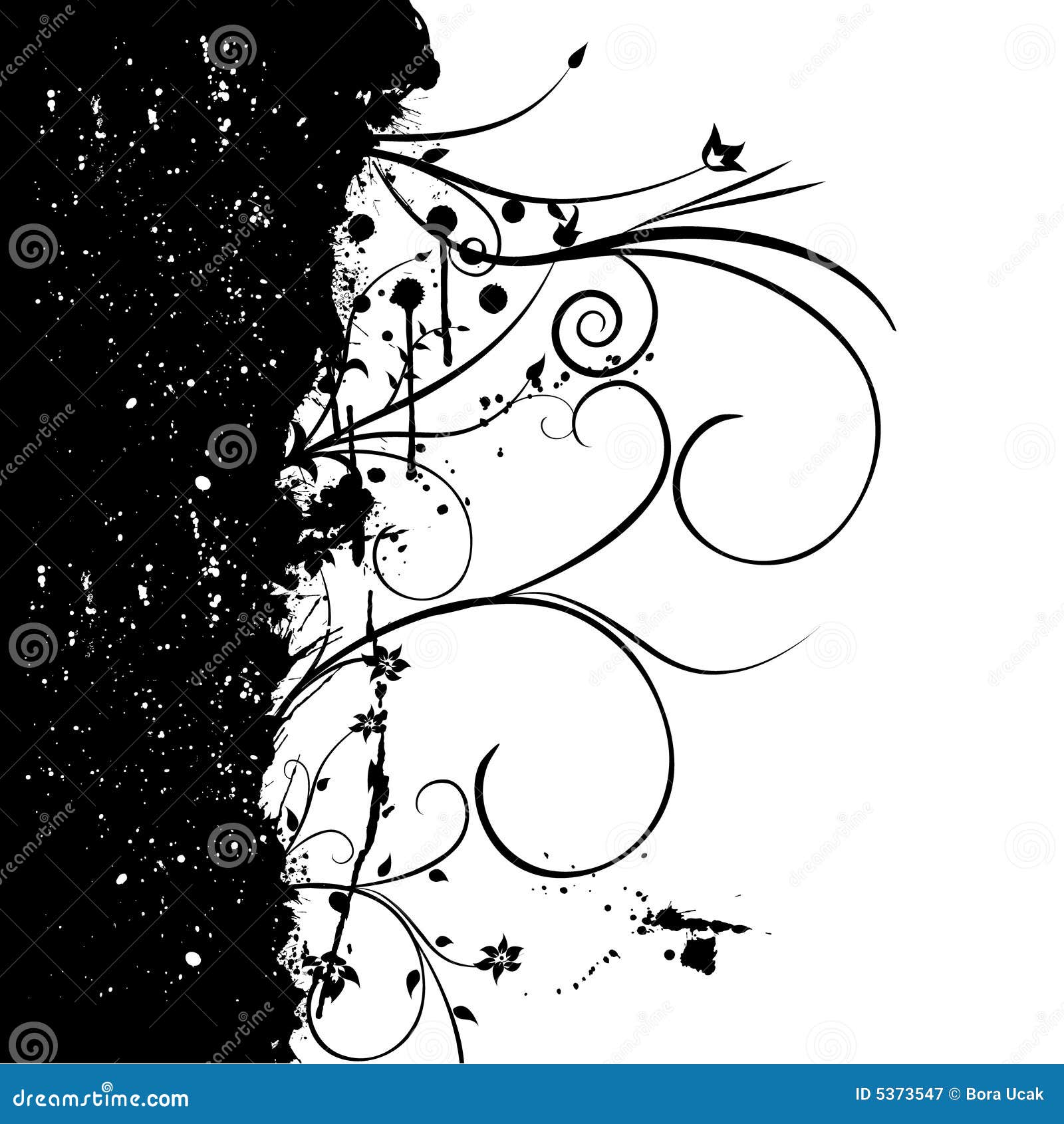Abstract border design stock vector. Illustration of border - 5373547