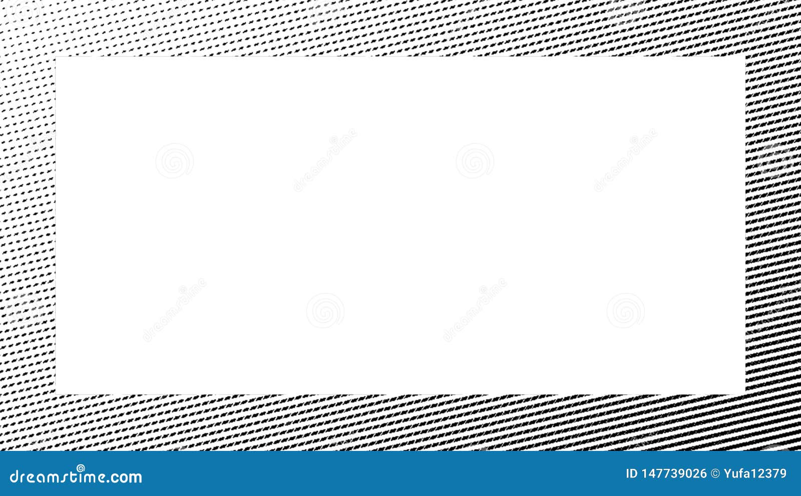Abstract Border. Halftone Frame. Design Texture Overlays Stock ...