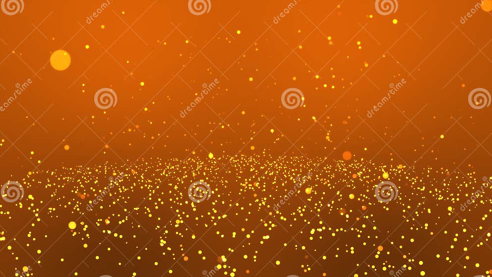Abstract Bouncing Particles Background of an Elegant Abstract Complex ...