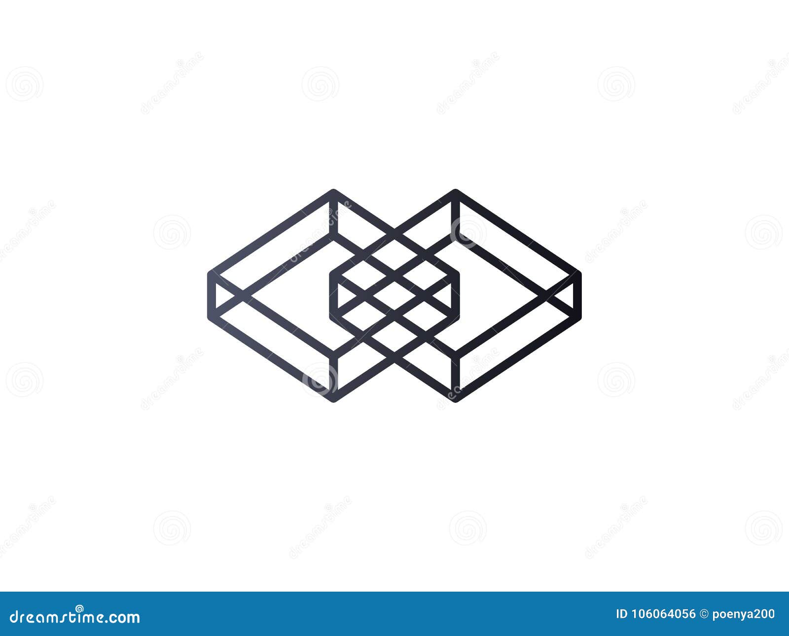 Abstract Box Cube Logo Icon Template. Blockchain and Technology Stock ...
