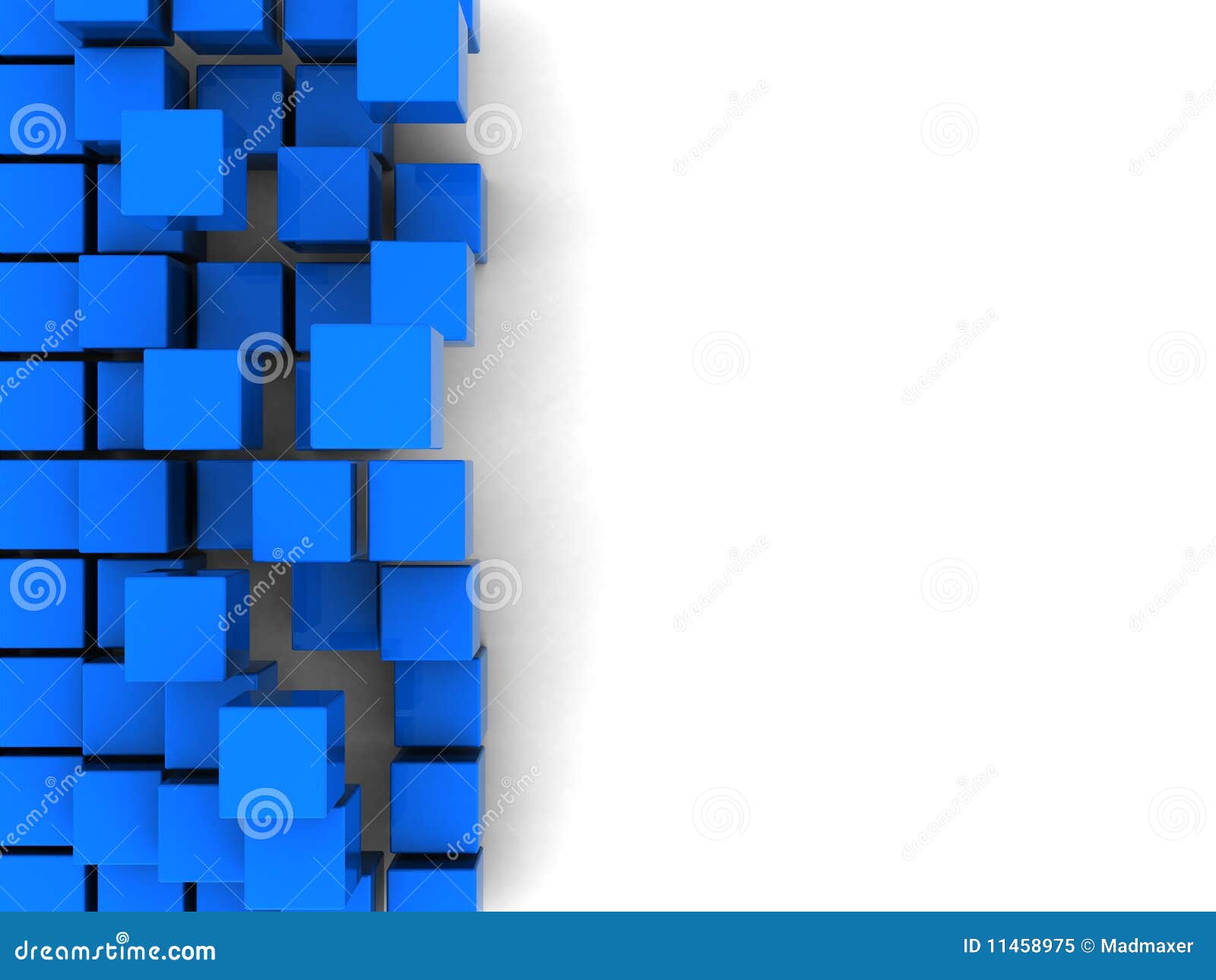 Abstract boxes background stock illustration. Illustration of form ...
