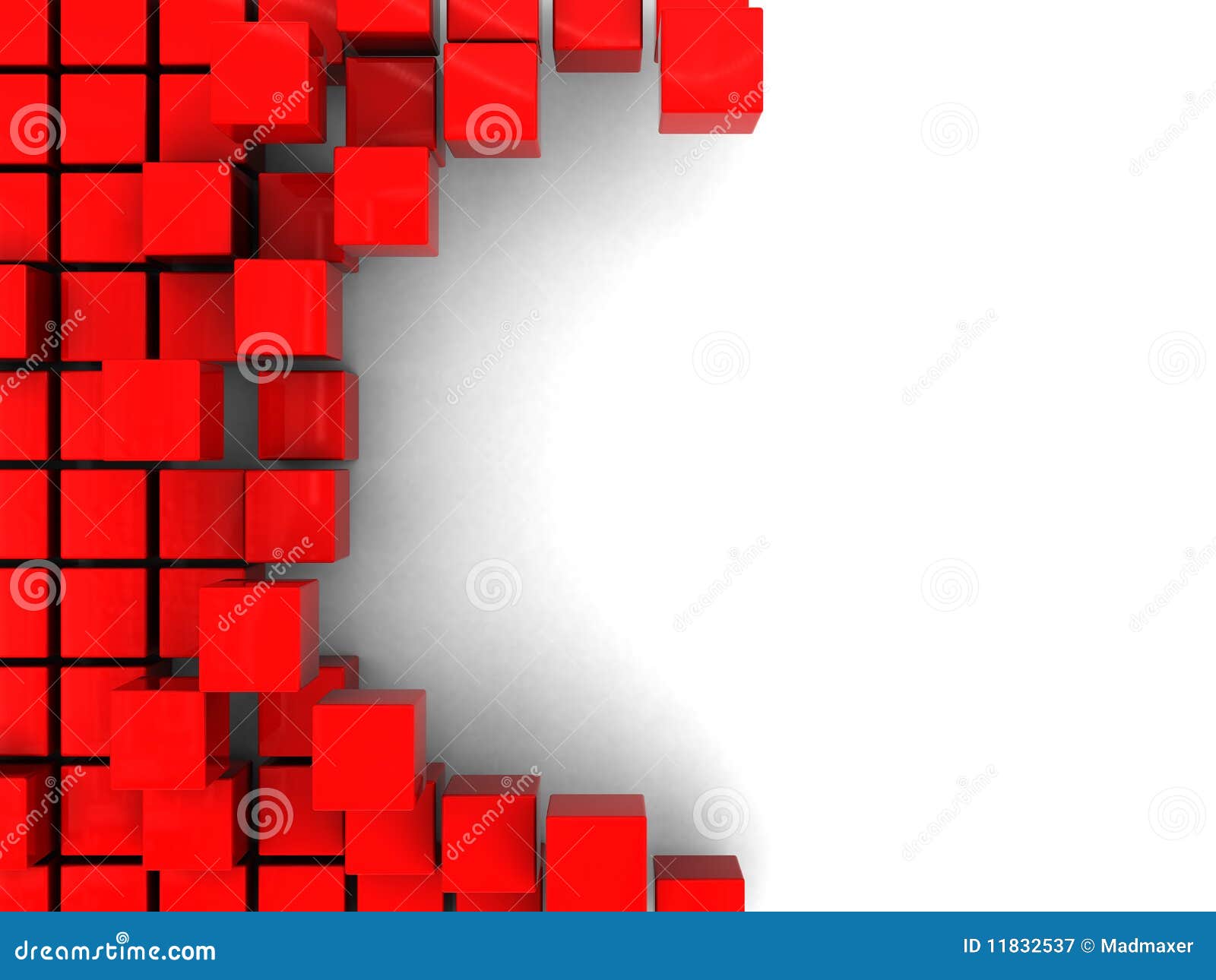 Abstract boxes background stock illustration. Illustration of form ...