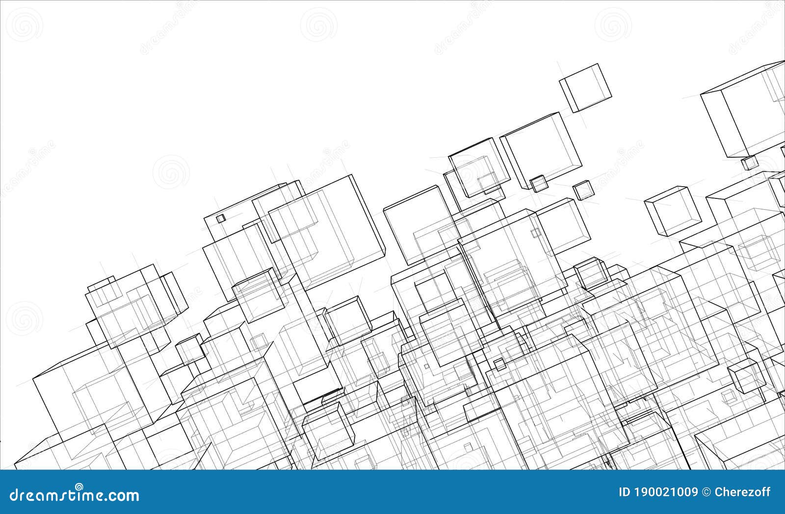 Abstract boxes background stock illustration. Illustration of digital ... Abstract boxes background stock illustration. Illustration of digital ...