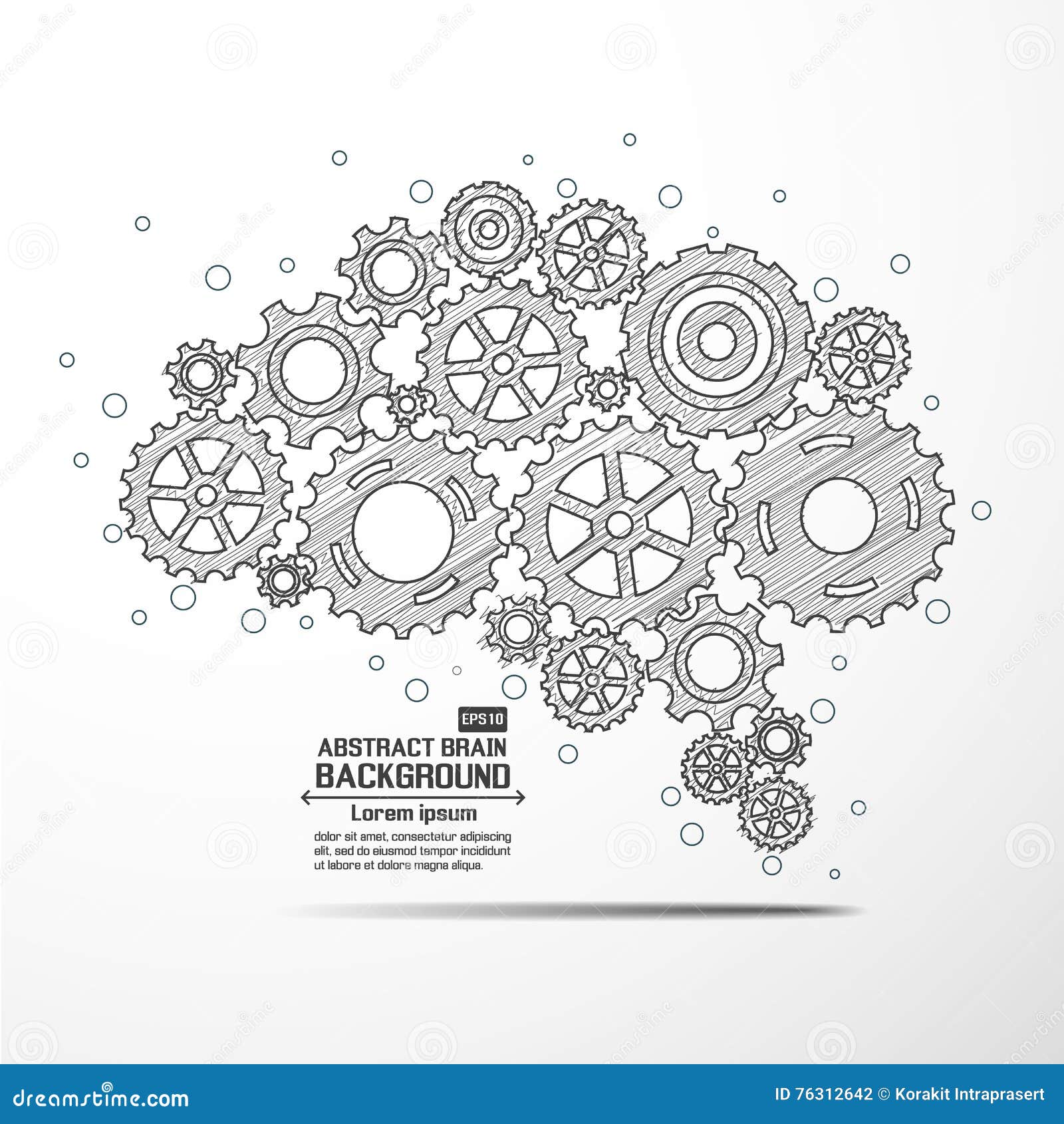 Abstract brain gear stock vector. Illustration of concept - 76312642 Abstract brain gear stock vector. Illustration of concept - 76312642