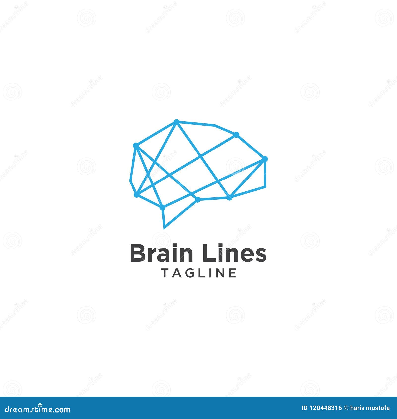 Abstract Brain Logo Template Stock Vector - Illustration of symbol ...