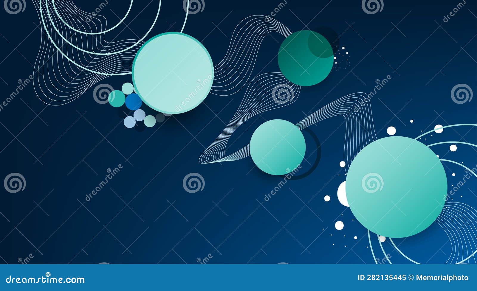 Abstract Brain Thinking Process. Creative Connect Networking Online ...