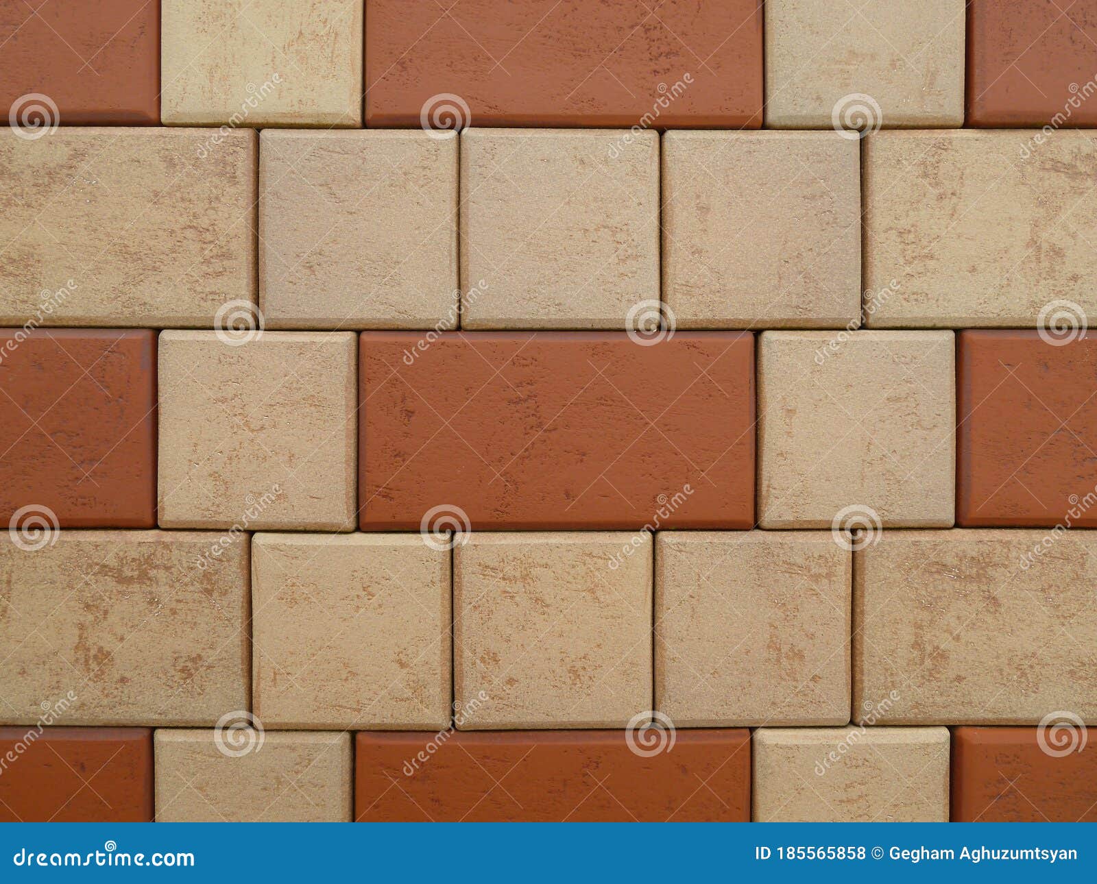 Abstract brick stock photo. Image of multicolored, grunge - 185565858