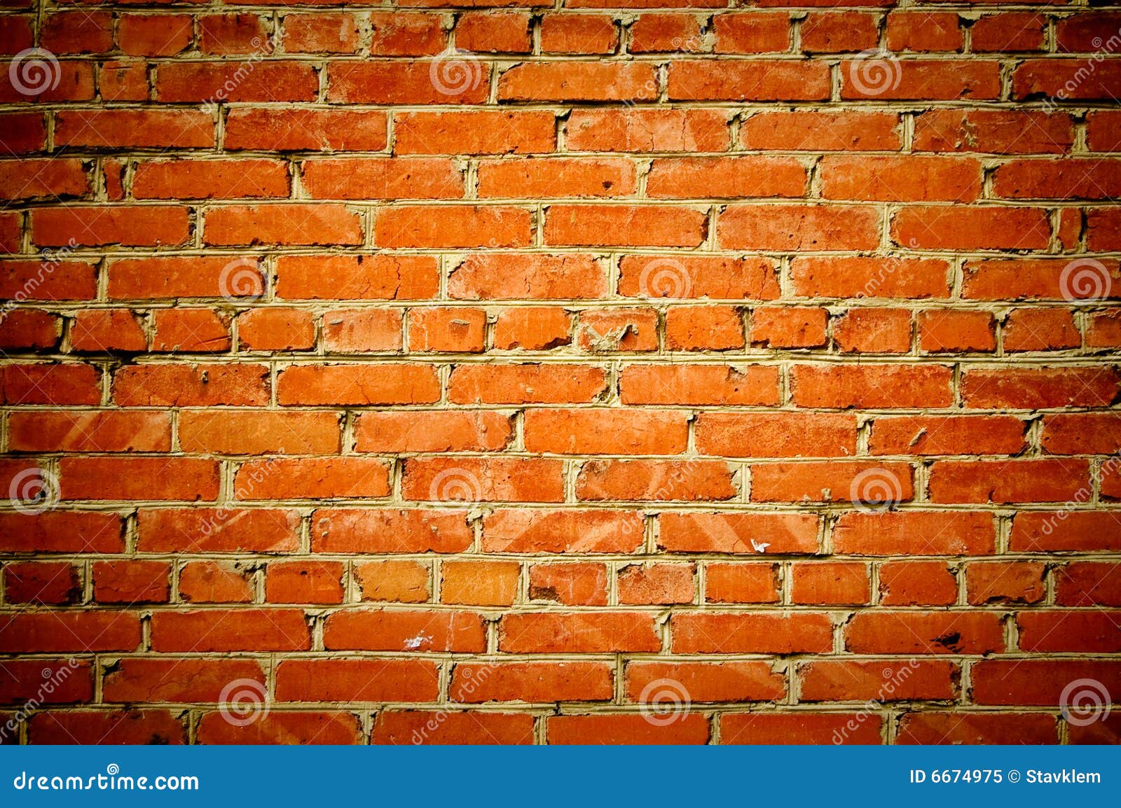 Abstract Brick Wall Background Stock Image - Image of clay, backdrop ...